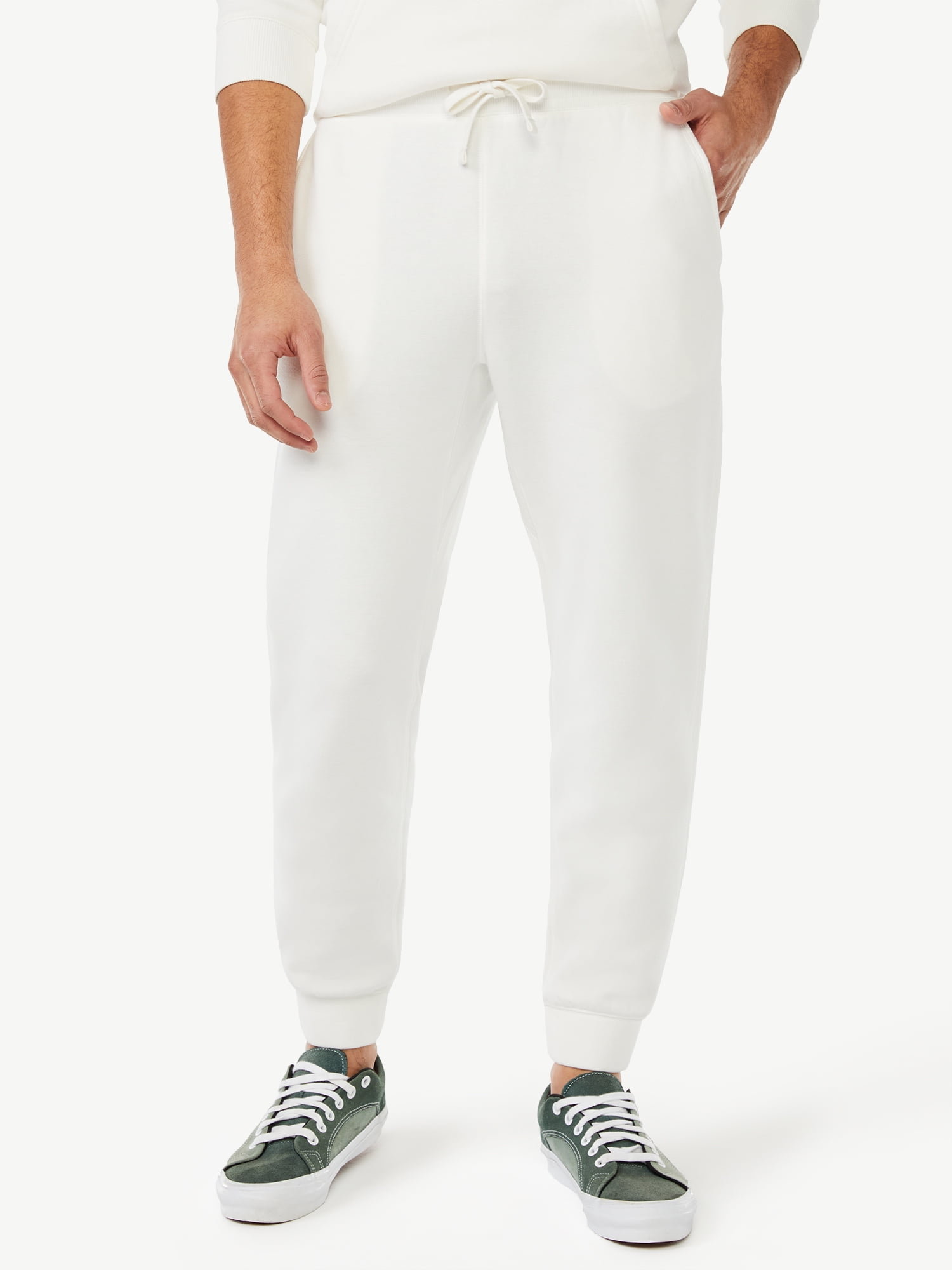 Free Assembly Men's Coverstitch Pants with Slash Pockets - Walmart.com