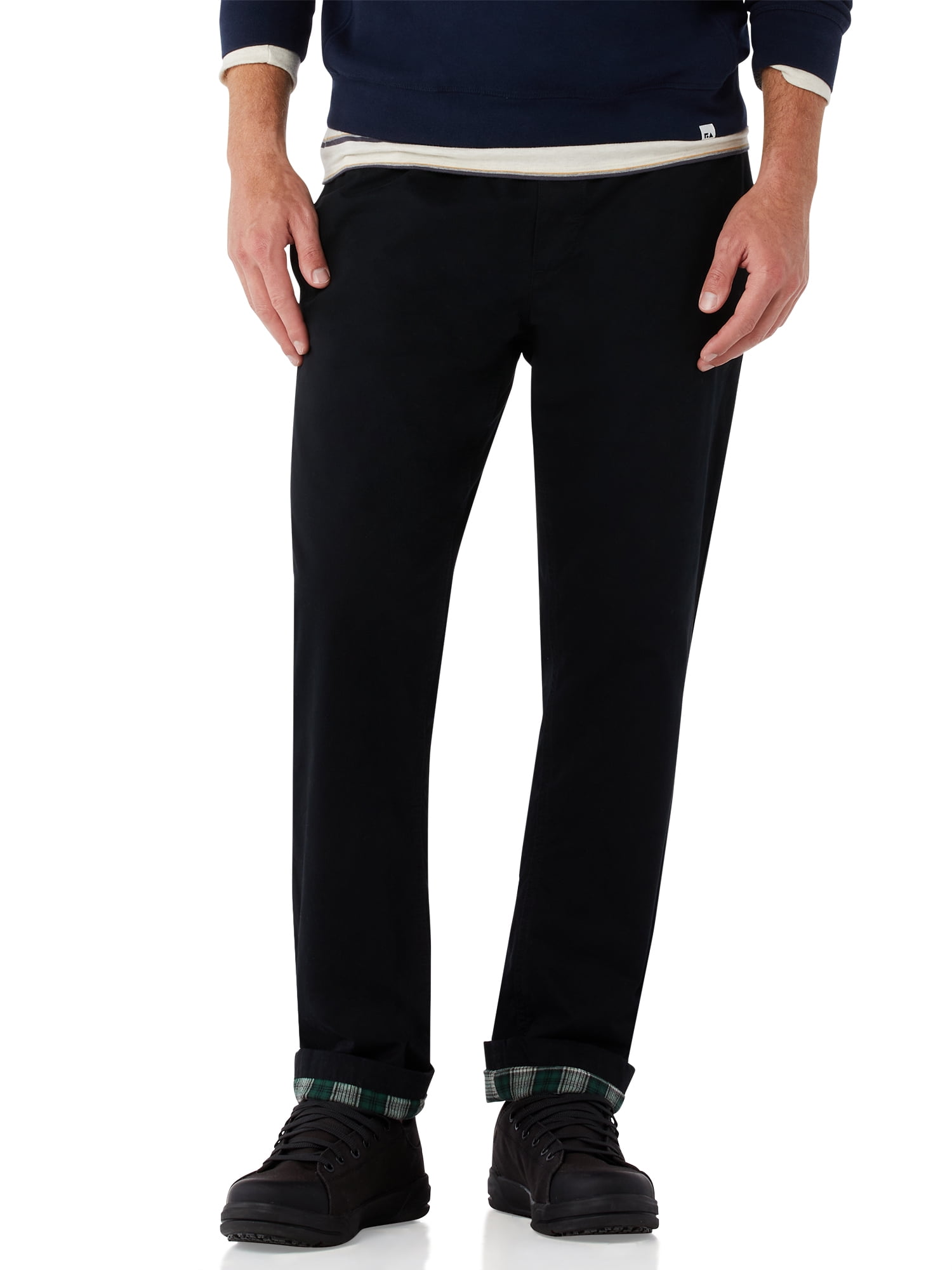 Free Assembly Men's E-waist Lined Utility Pants - Walmart.com