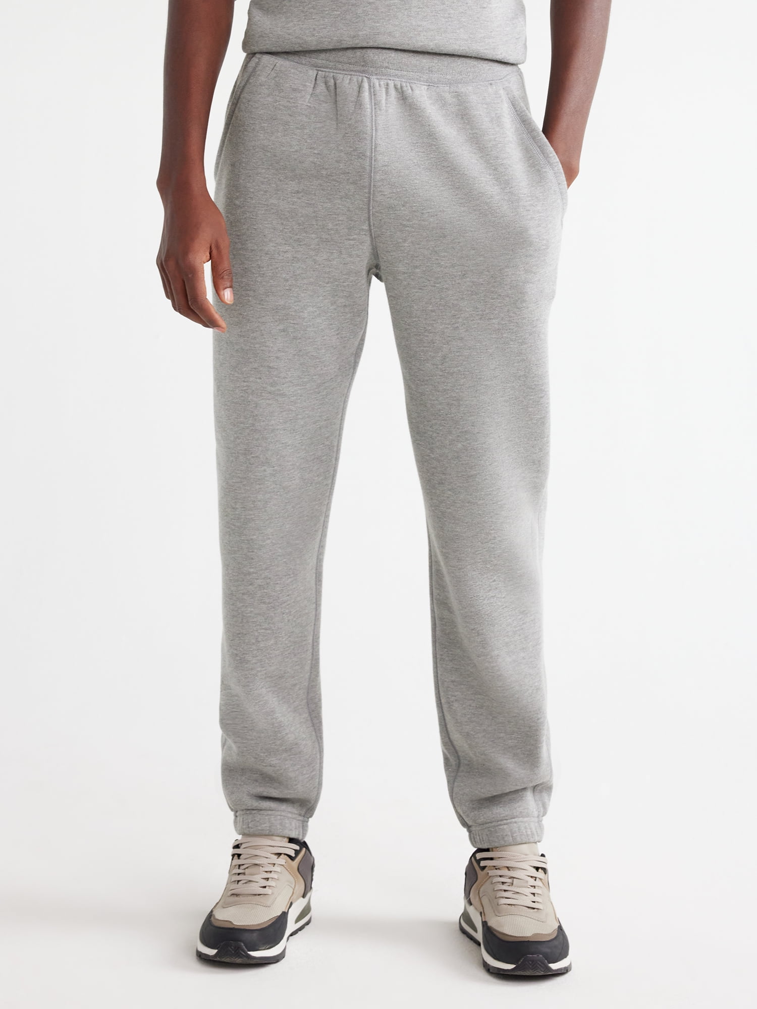 Free Assembly Men's Fleece Pants, 30" Inseam, Sizes XS-3XL - Walmart.com