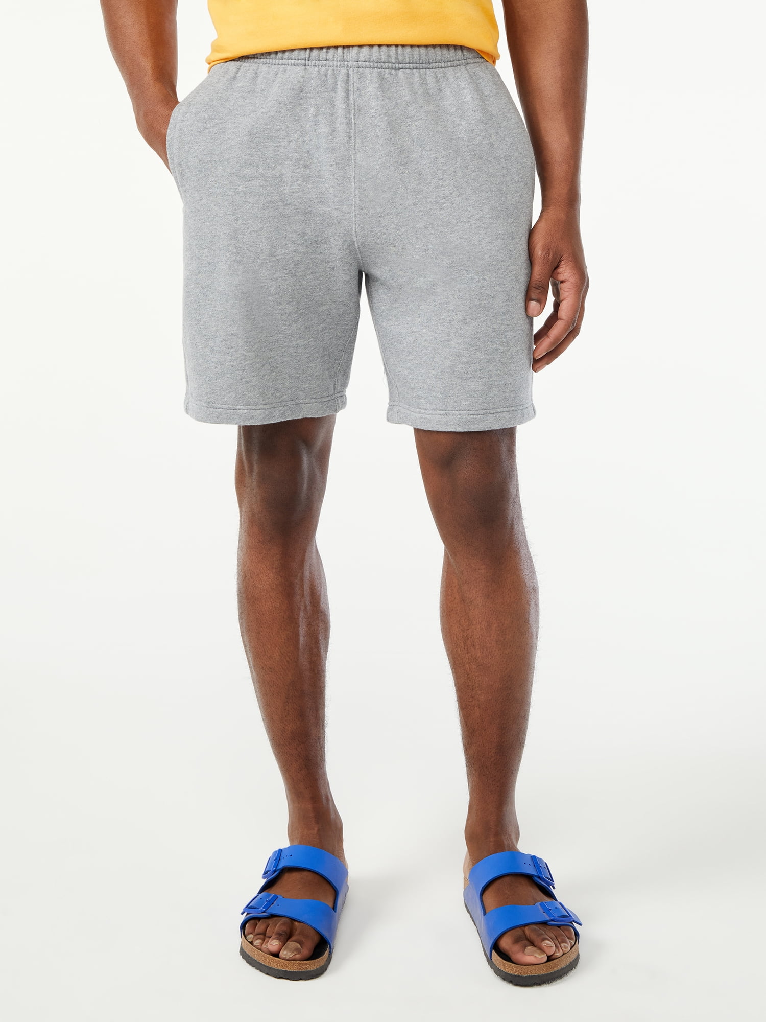 Free Assembly Men's French Terry Easy Shorts - Walmart.com
