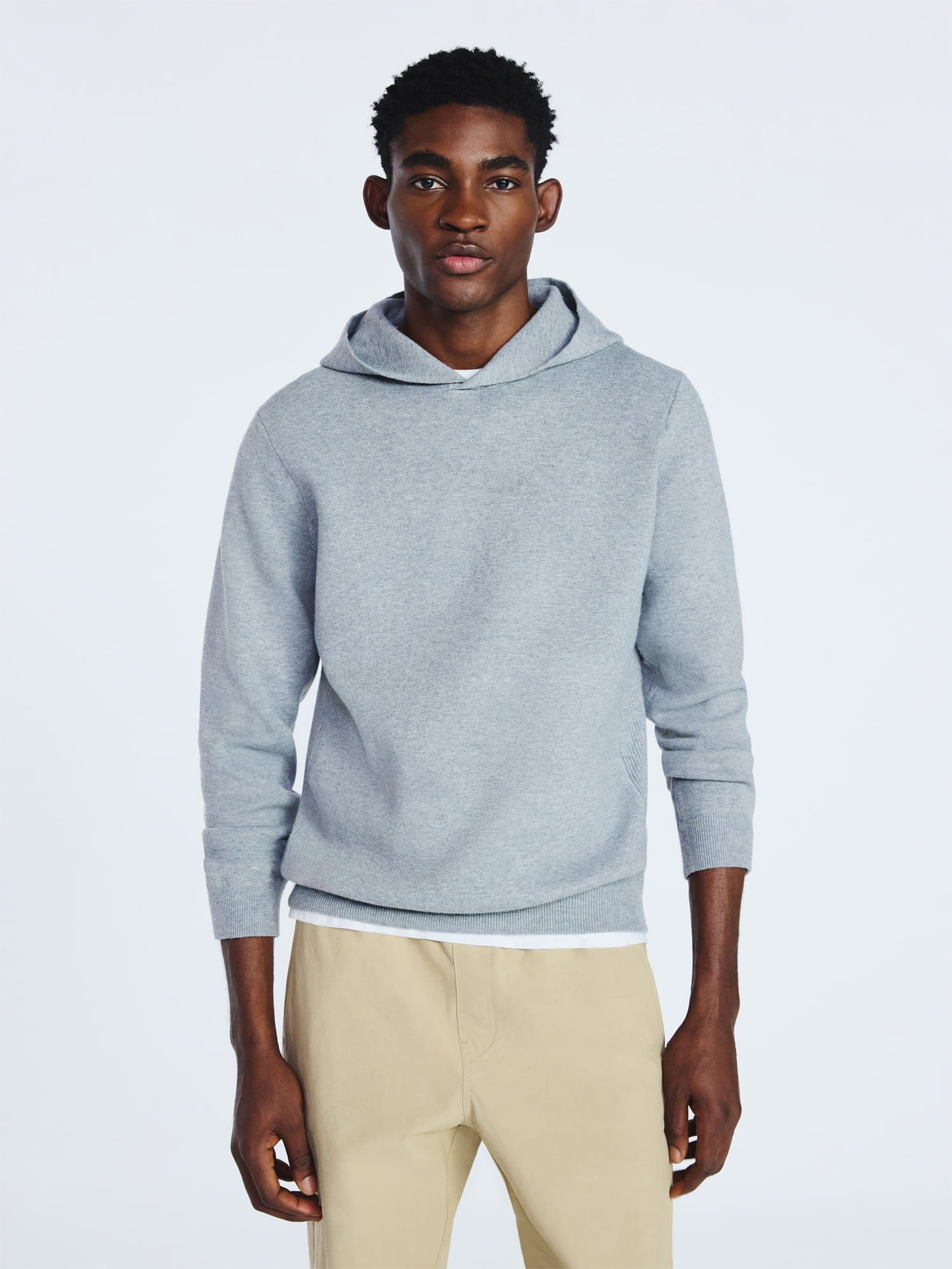 Free Assembly Men's Long Sleeve Pullover Hoodie, Sizes S-3XL - Walmart.com