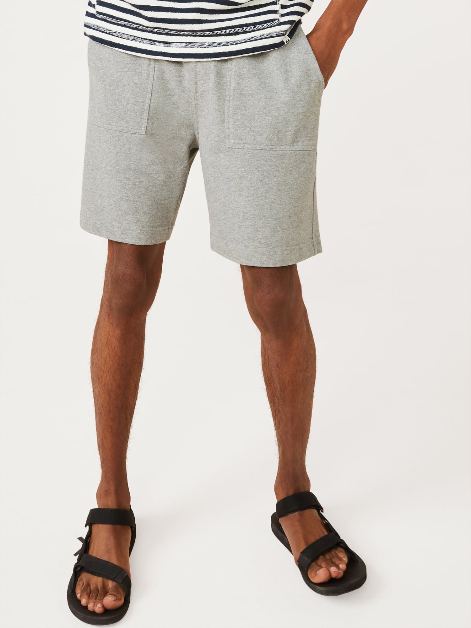 Free Assembly Men's Patch Pocket Jam Shorts - Walmart.com