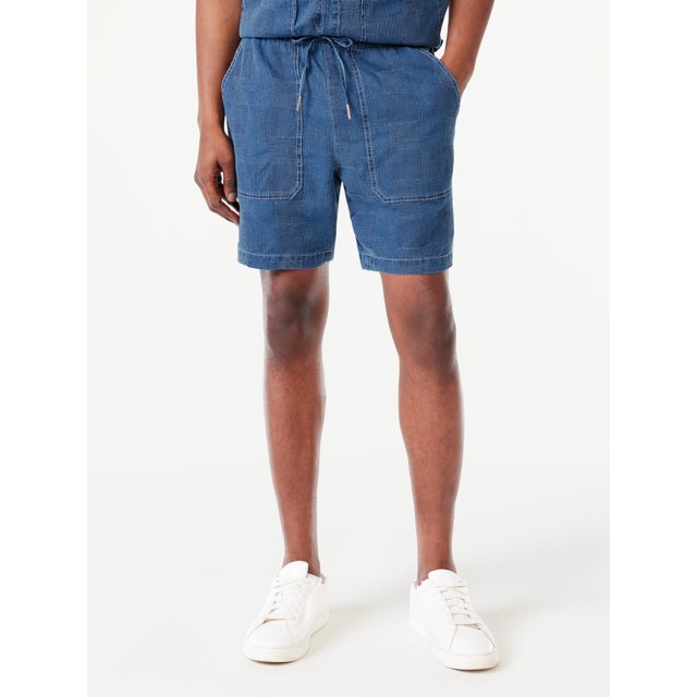 Free Assembly Men's Patchwork Shorts - Walmart.com