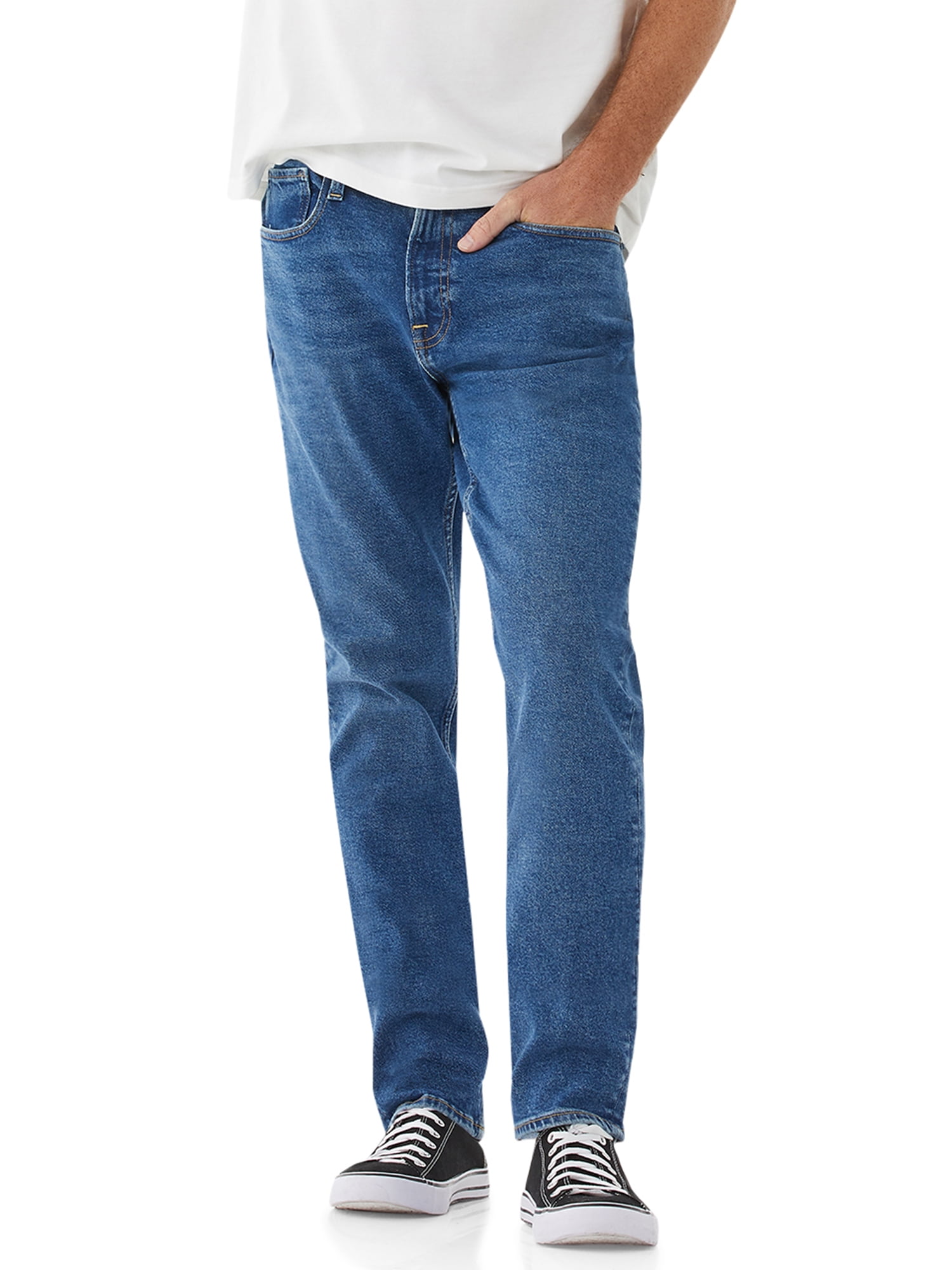 Free Assembly Men's Slim Fit Jeans - Walmart.com