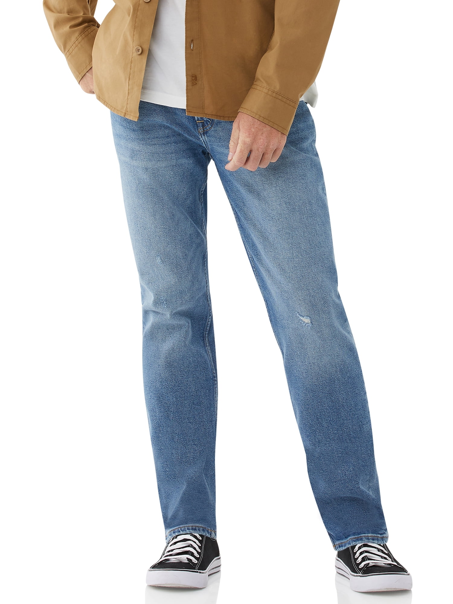 Free Assembly Men's Straight Jeans - Walmart.com