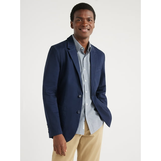 Free Shipping! Free Assembly Men's Twill Blazer, Sizes XS-XXXL, Modern ...