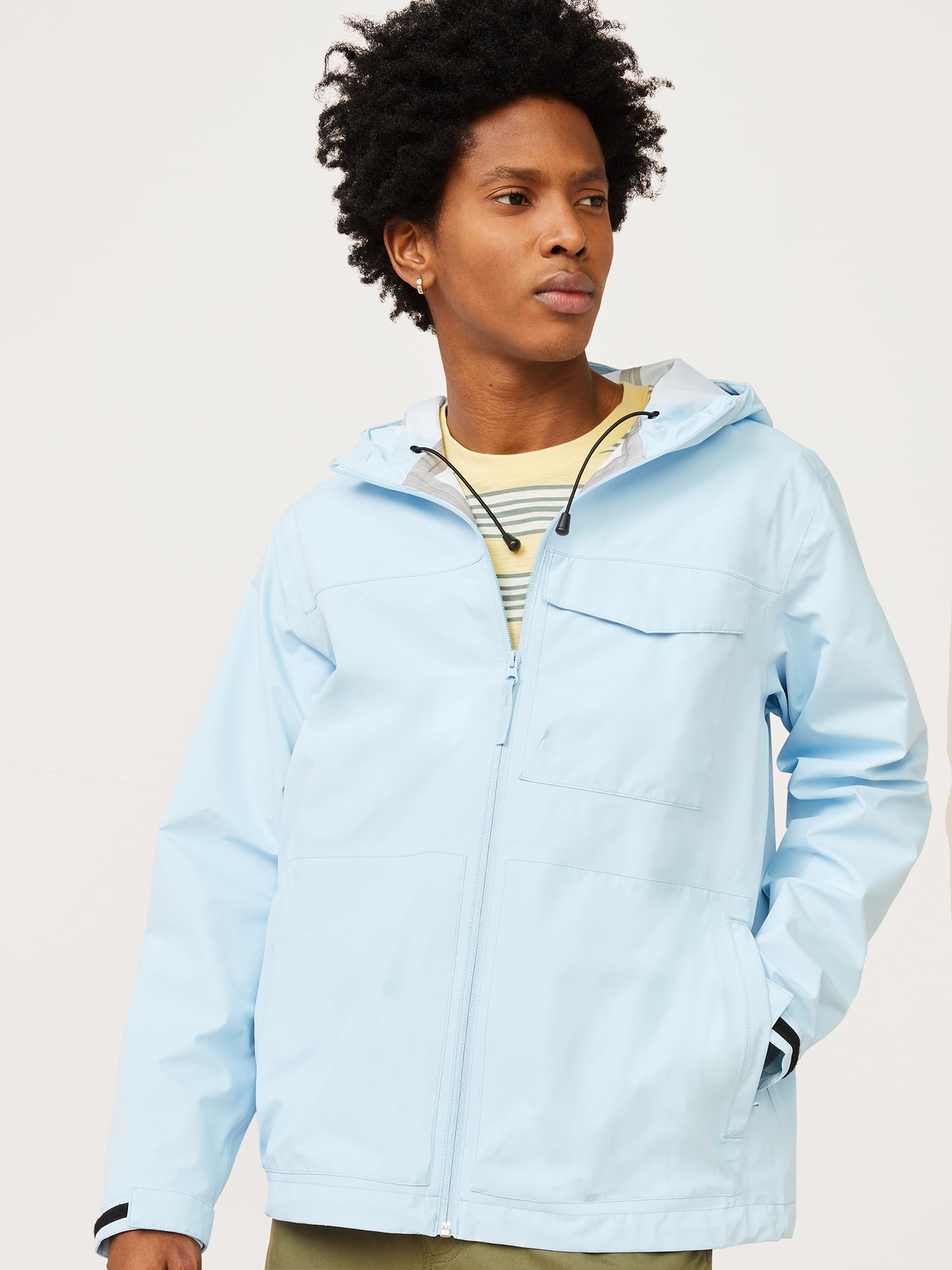 Free Assembly Men's Waterproof Shell Jacket - Walmart.com