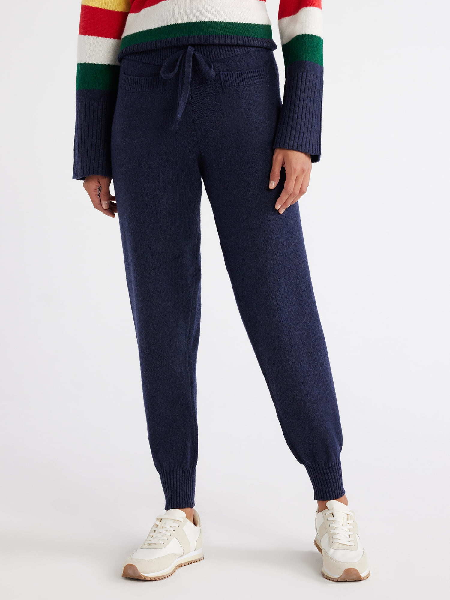 Free Assembly Patch Pocket Sweater Jogger Pants, 30” Inseam, Sizes XS ...