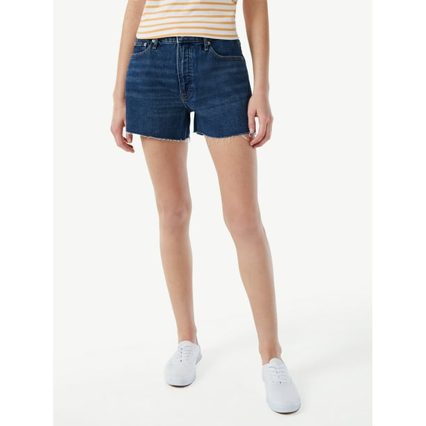 Free Assembly Women's 90's Cut Off Shorts - Walmart Business Supplies