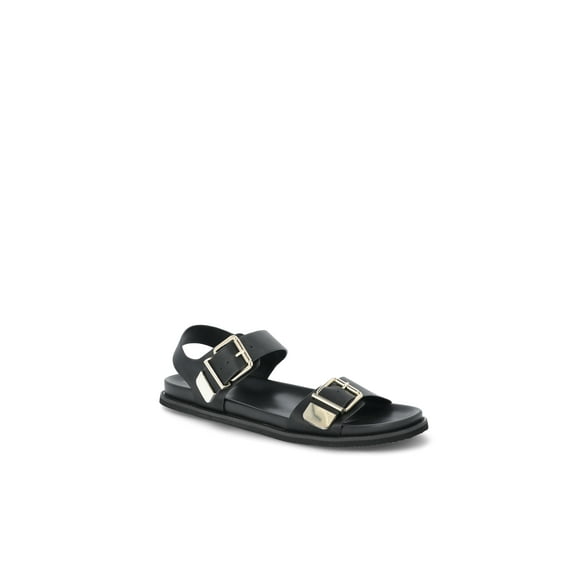 Free Assembly Women's Buckle Sandals, Sizes 6-11 - Walmart.com