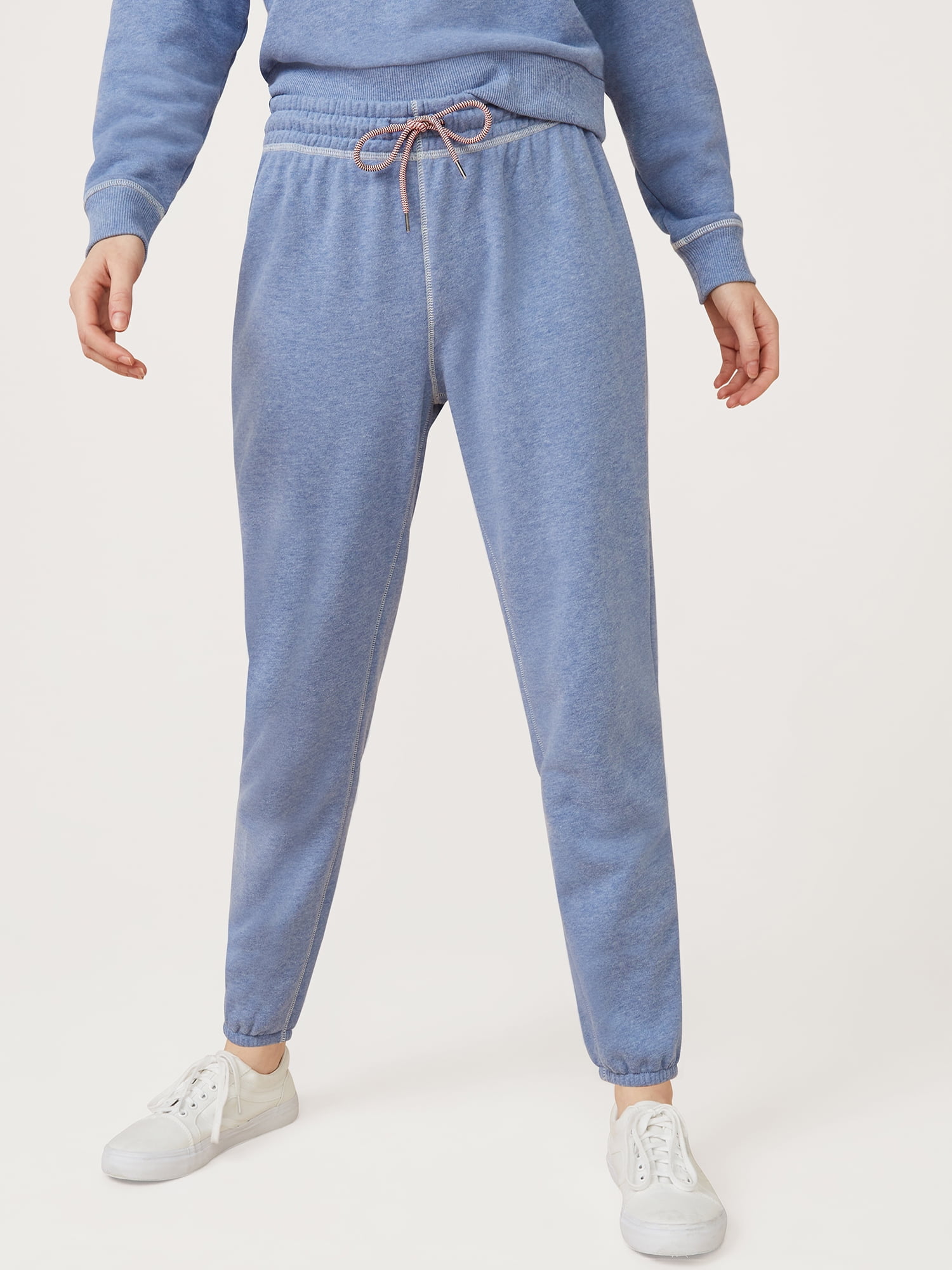 Free Assembly Women's Classic Cotton Blend Sweatpants - Walmart.com