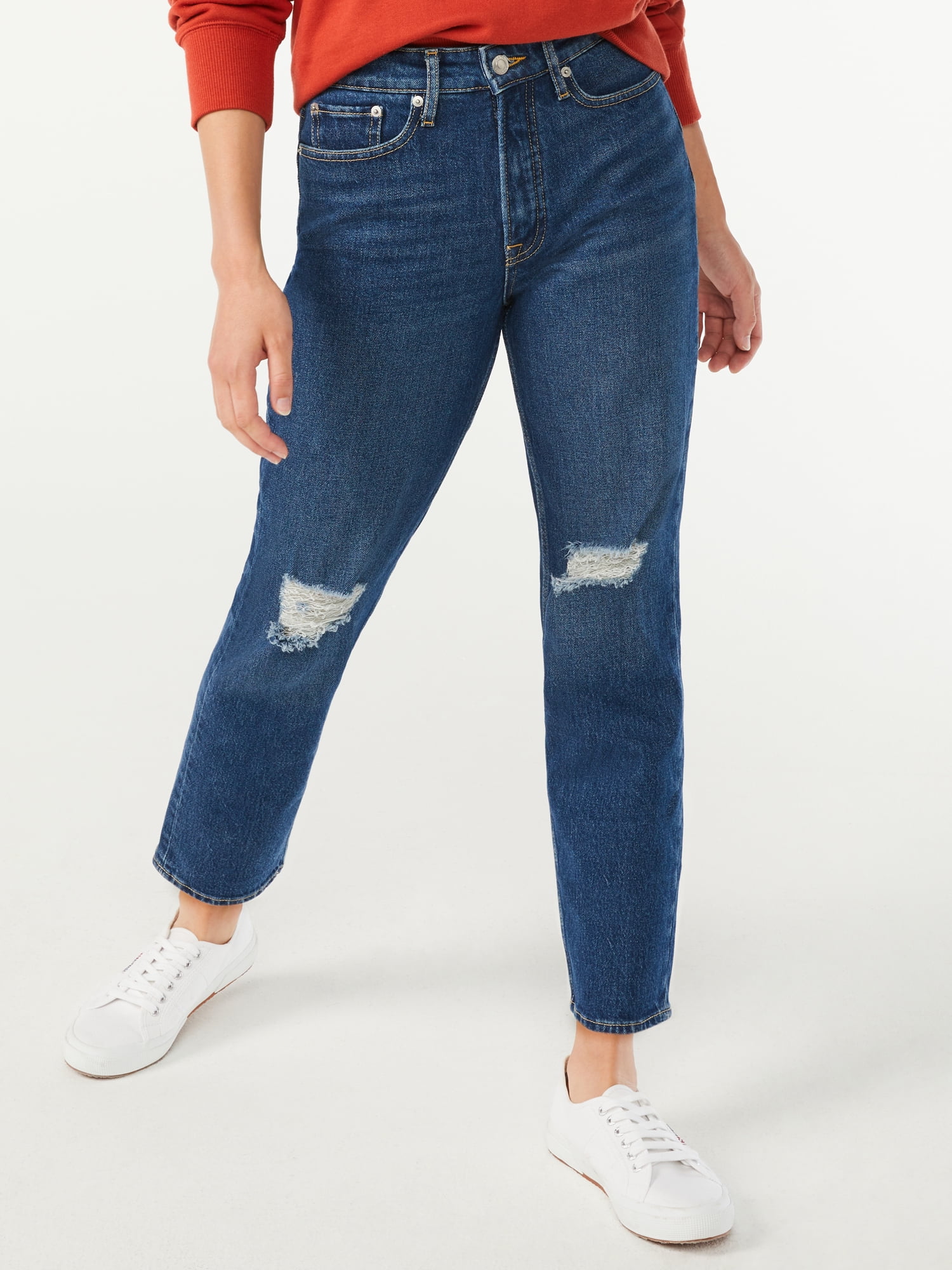 Free Assembly Women's Original 90's Straight Jeans - Walmart.com