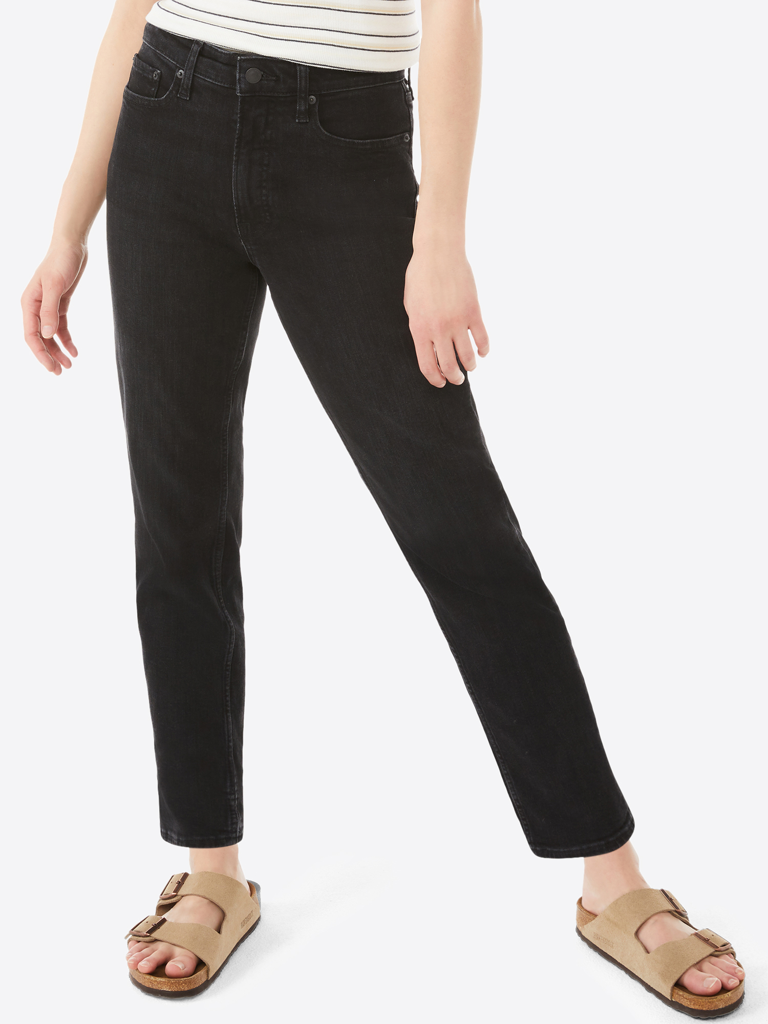 Free Assembly Women's Original 90's Straight Leg Jeans - Walmart.com