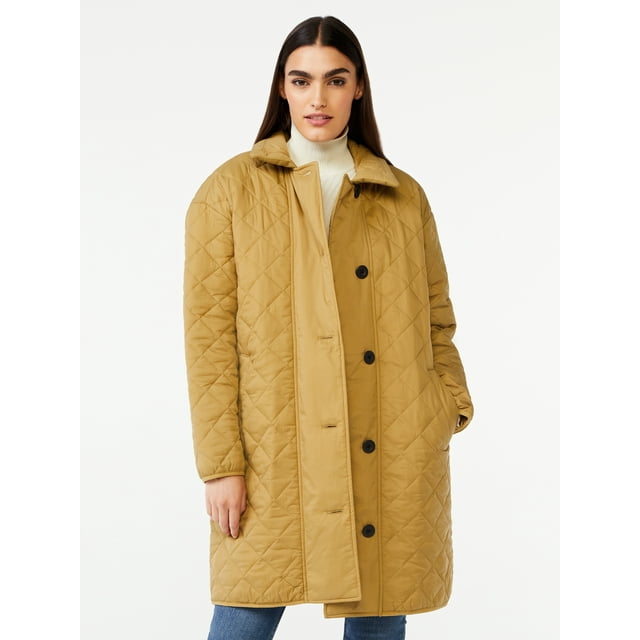 Free Assembly Women's Oversized Liner Jacket - Walmart.com