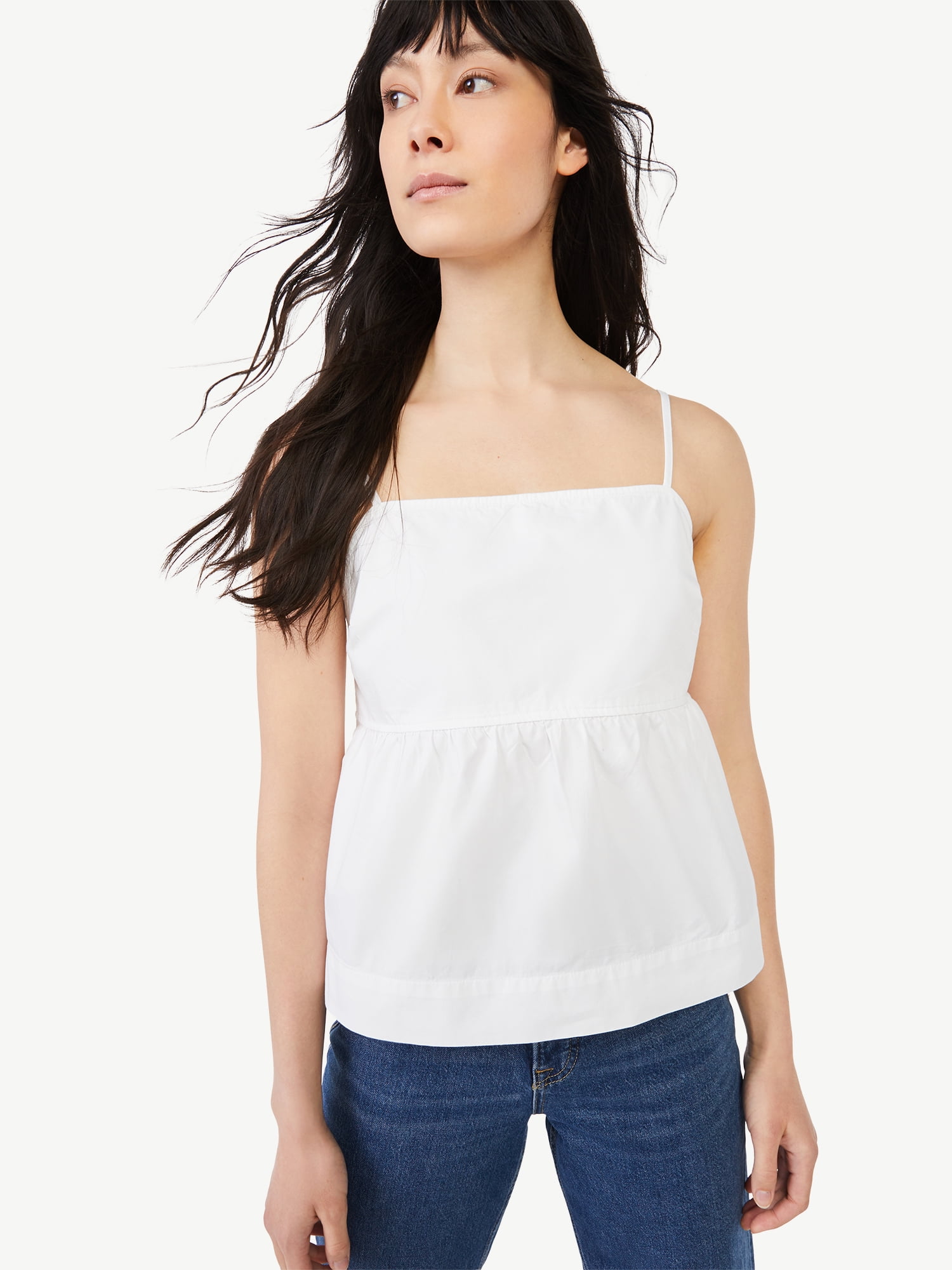 Free Assembly Women's Seamed Cami - Walmart.com