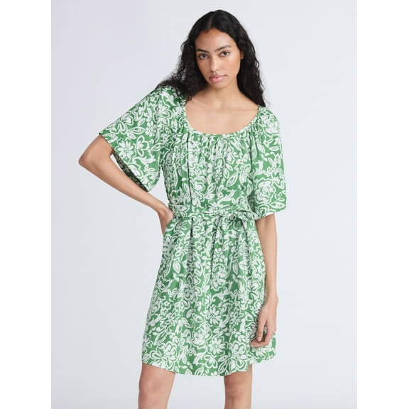 Free Assembly Women's Cotton Corset Mini Dress, Sizes XS-XXL - Walmart.com