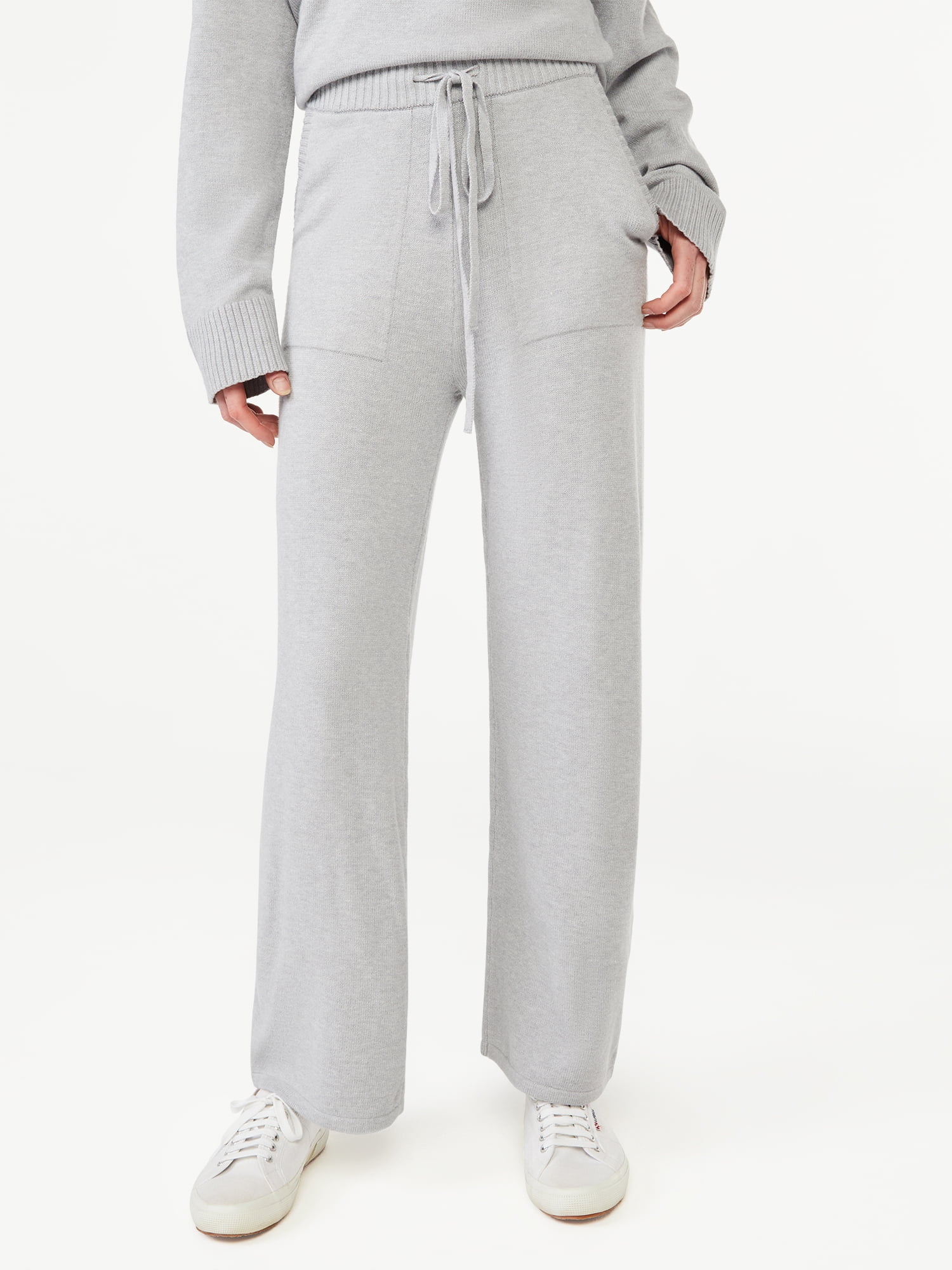 Free Assembly Women's Straight Leg Sweater Pants - Walmart.com