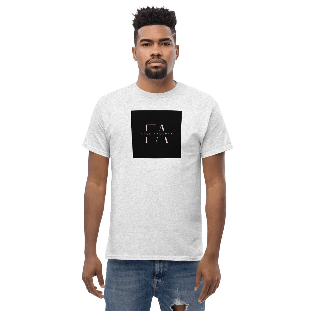 Free Atlanta Black Graph Tee (Ash, 4XL) - Walmart.com