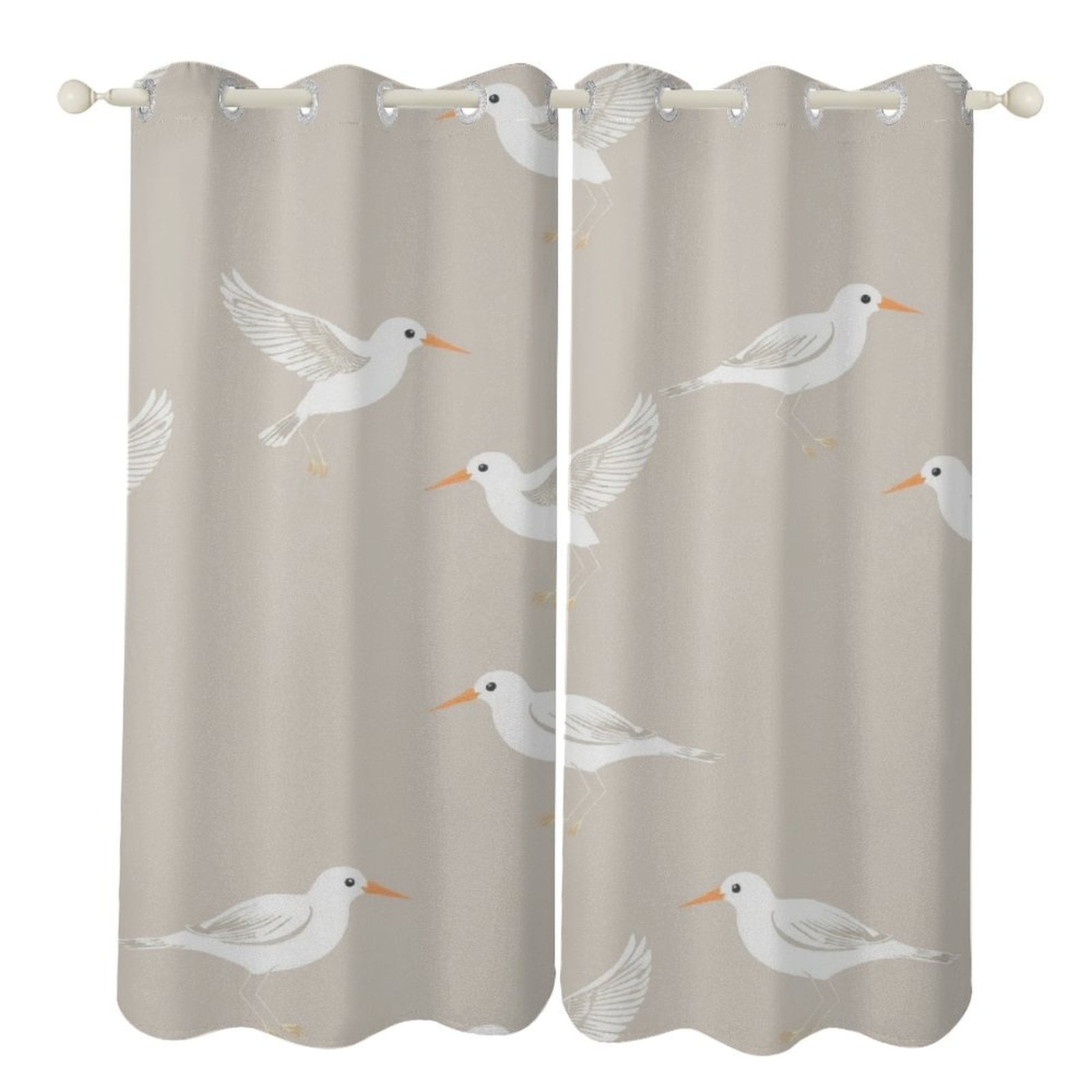 Free Bird Curtains for Bedroom Living Room Drapes Kitchen Room Window ...