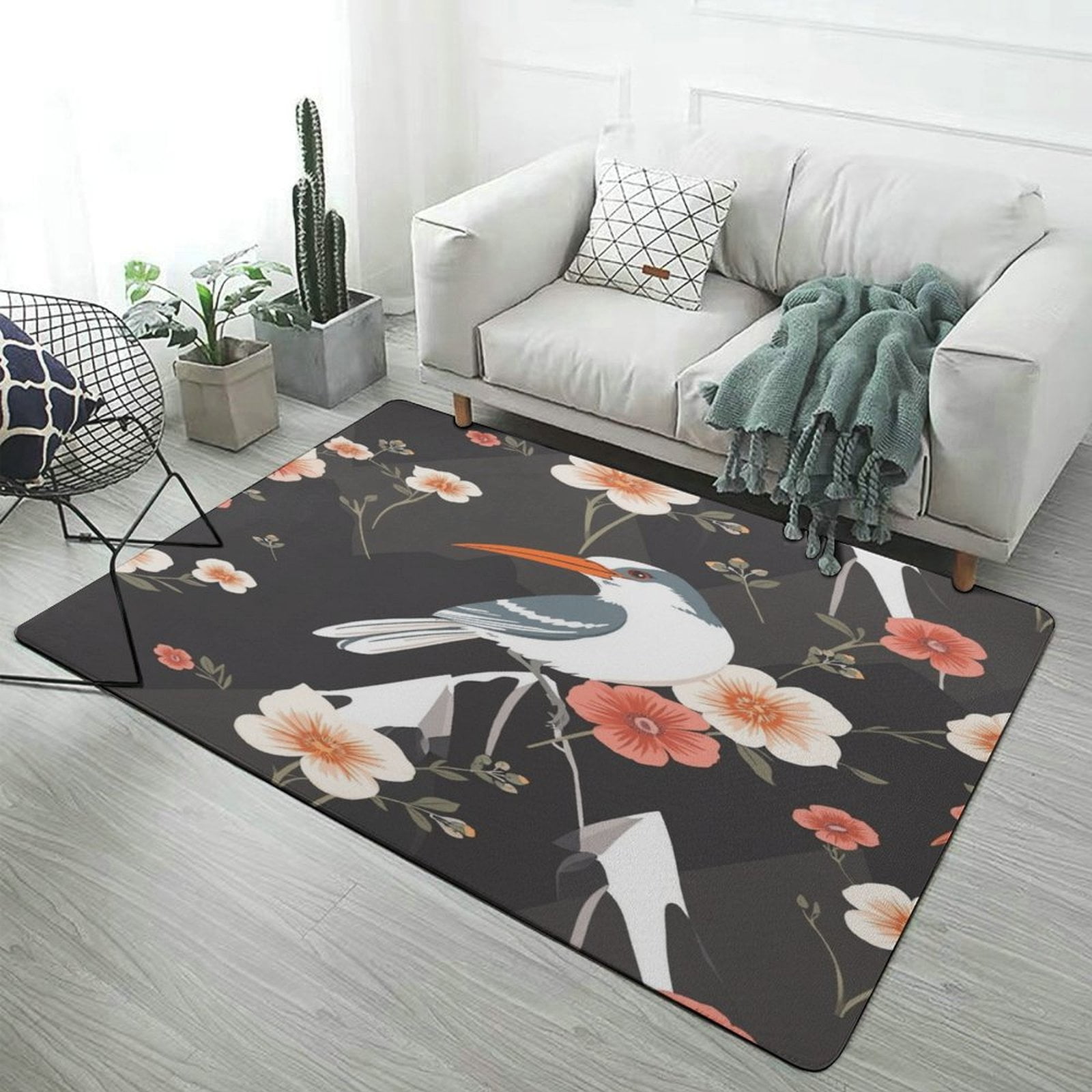 Free Bird European Living Room Carpets Rugs Luxury Bedroom Study R Rug ...