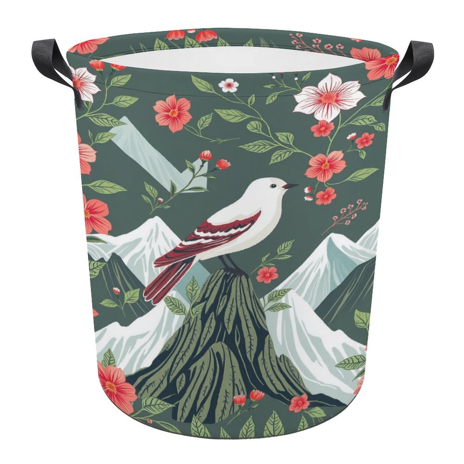 Free Bird Foldable Laundry Basket for Dirty Clothes Storage Hamper Kids ...