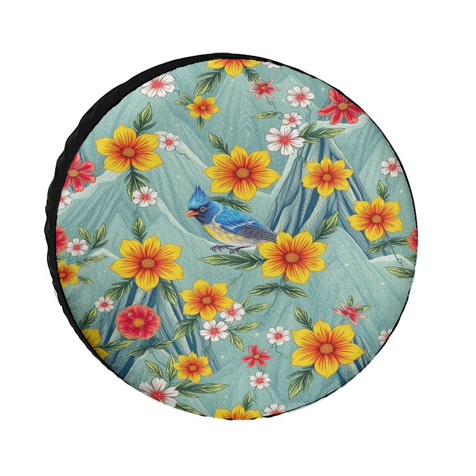 Free Bird Spare Tire Cover Dust-Proof Wheel Tire Cover Fit Trailer SUV ...