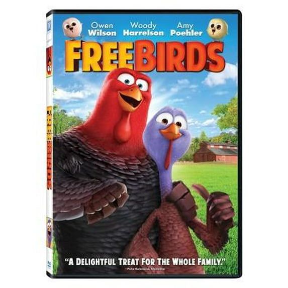 Free Birds Animated Movie (DVD) - Hilarious Adventure with Star-Studded ...