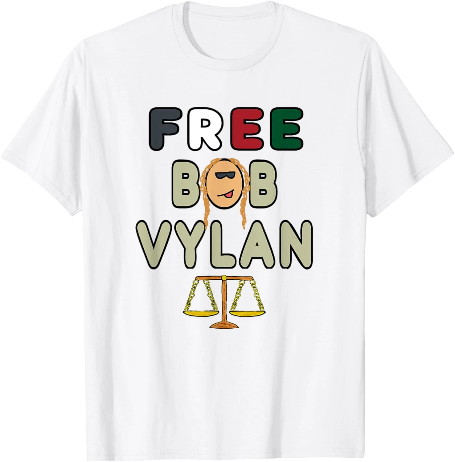 Free Bob Vylan T-Shirt - Walmart.com