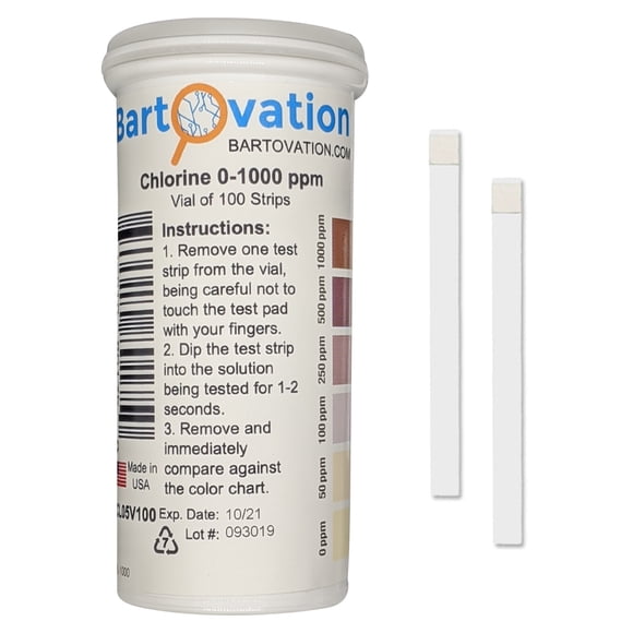 Chlorine Test Strips