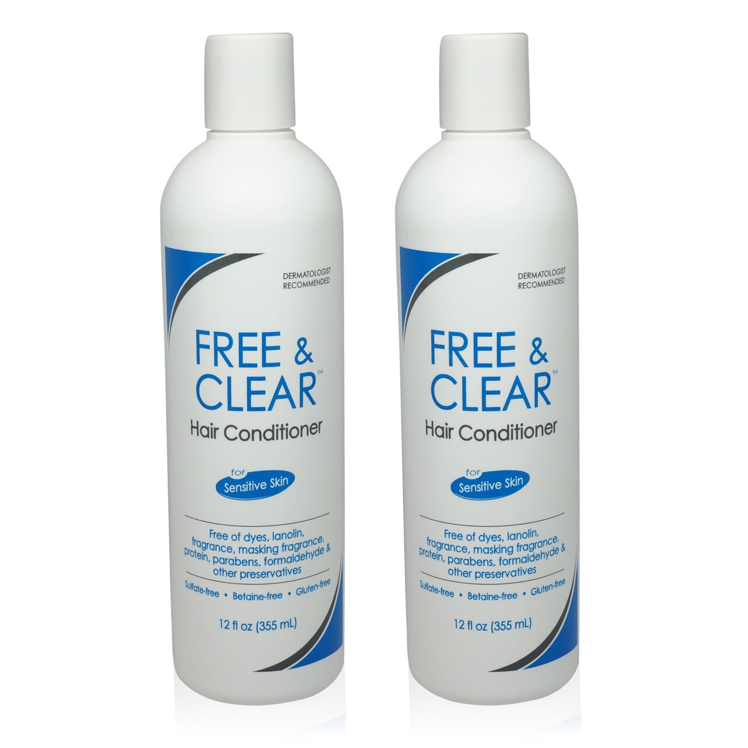 Free & Clear Conditioner for Sensitive Skin 12 Oz (Pack of 2) - Walmart.com