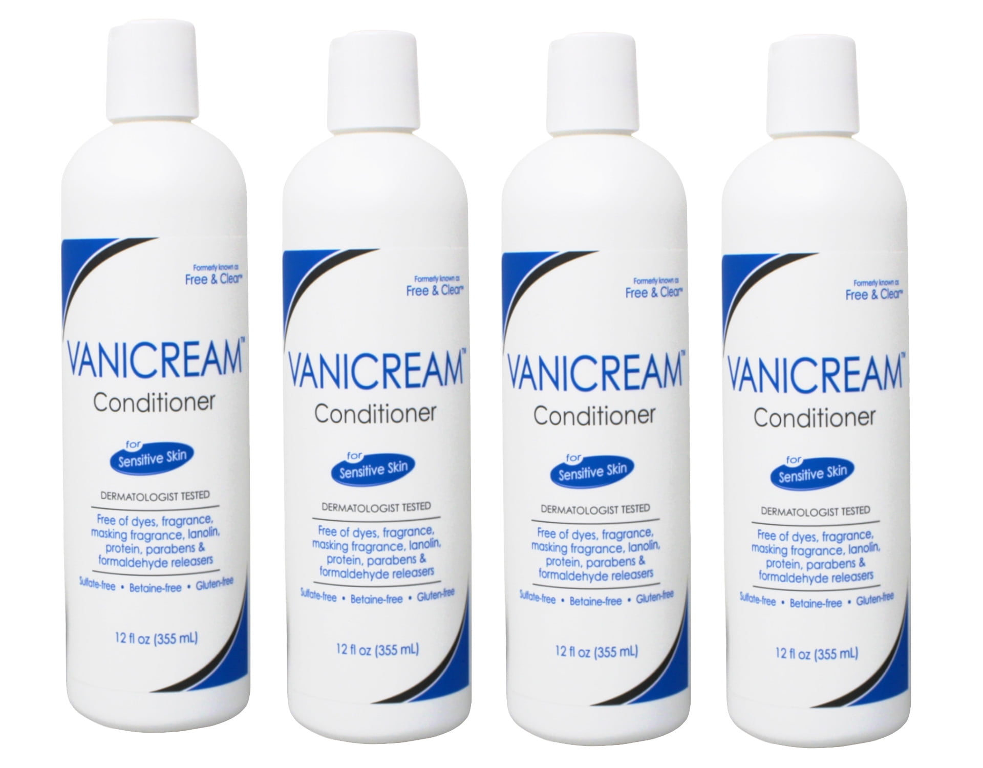 Free & Clear Hair Conditioner 12 oz (Pack of 4) - Walmart.com