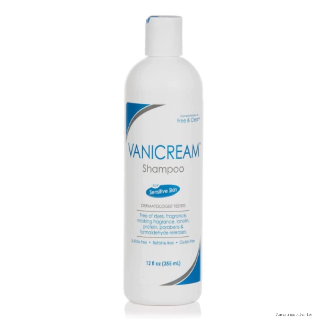 Vanicream Free & Clear Shampoo for Sensitive Skin 12 oz Gentle ...