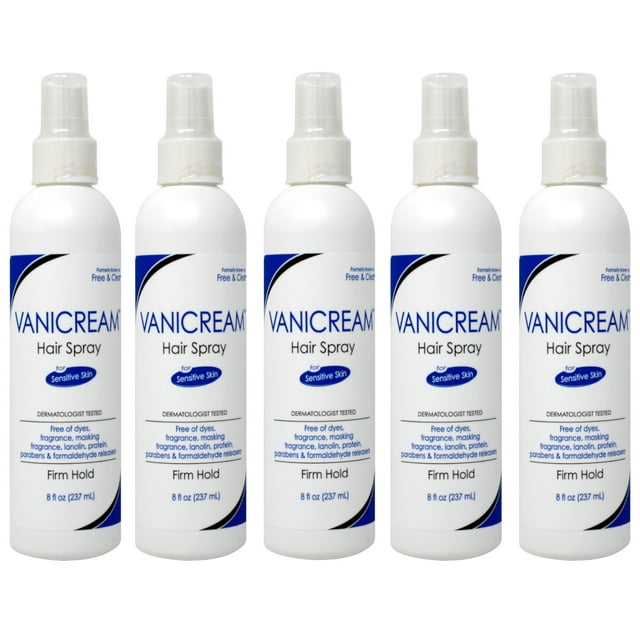 Vanicream Sensitive Skin Hair Spray - Fragrance Free, Firm Hold, 8 fl ...