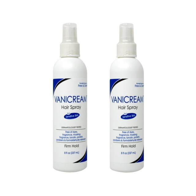 Vanicream Hair Spray for Sensitive Skin, Unscented, Firm Hold, 8 oz ...