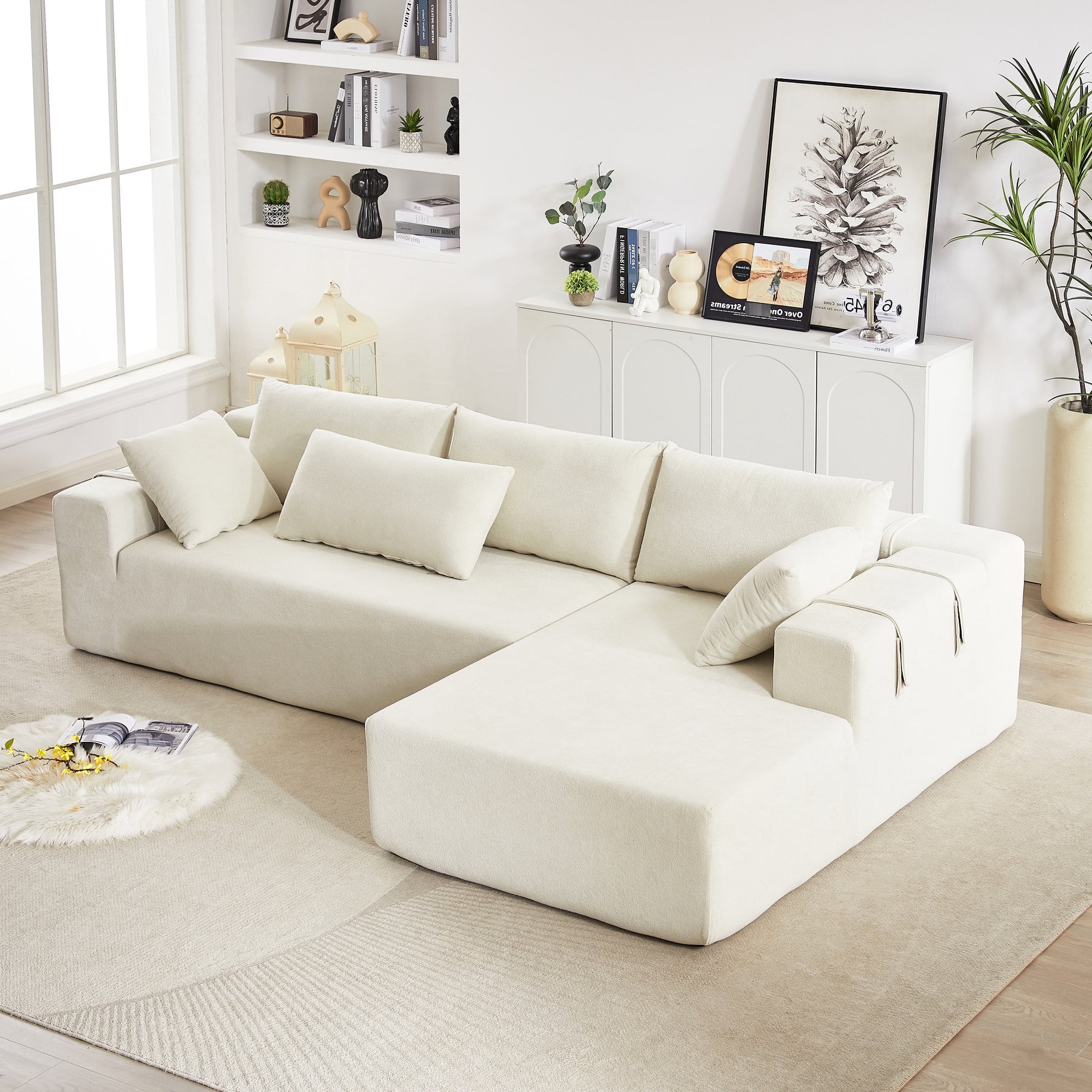 Free - Combinable Sofa Couch with Square Arms - Bring Flexibility to ...