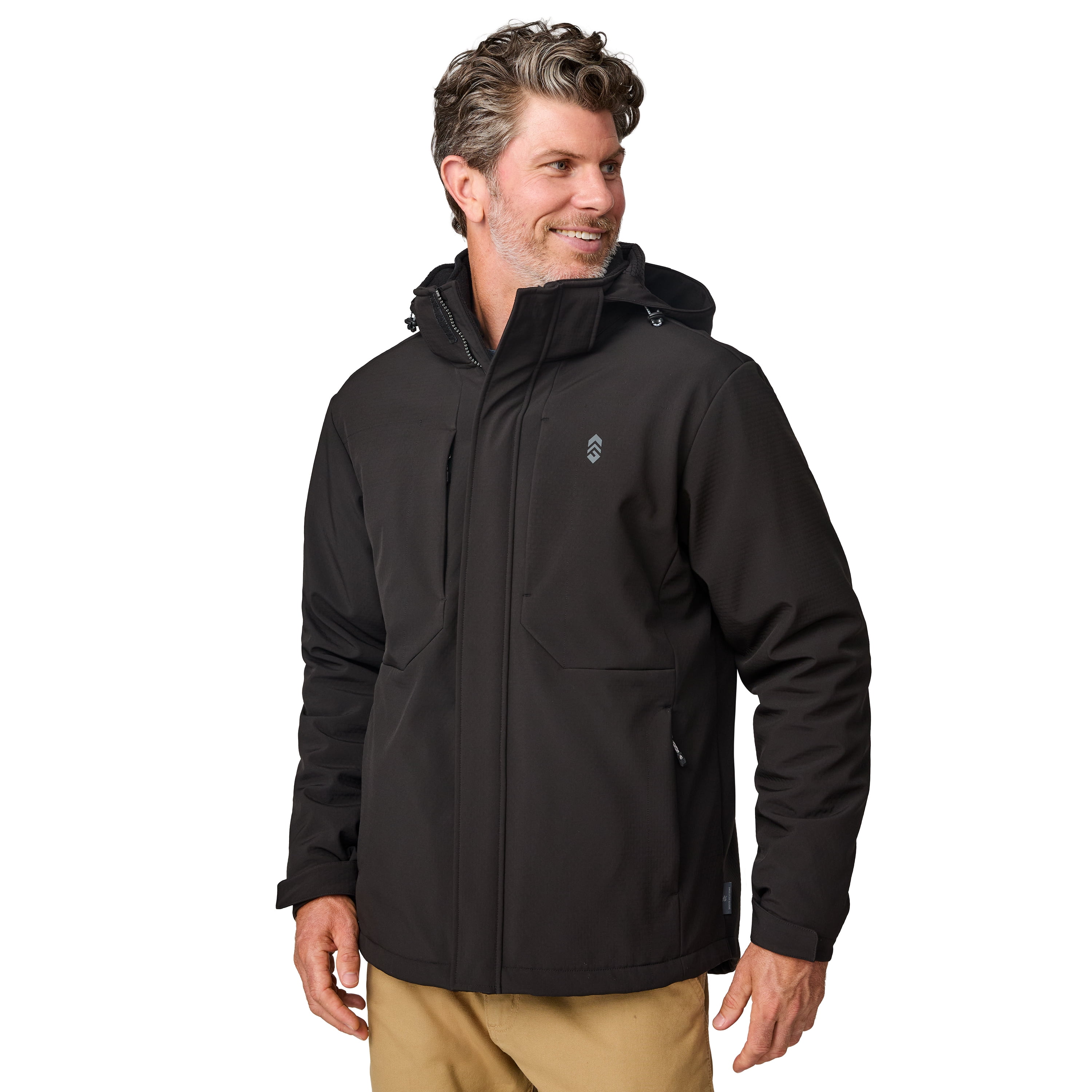 Free Country Men's Atalaya III 3-in-1 Systems Jacket Black S - Walmart.com