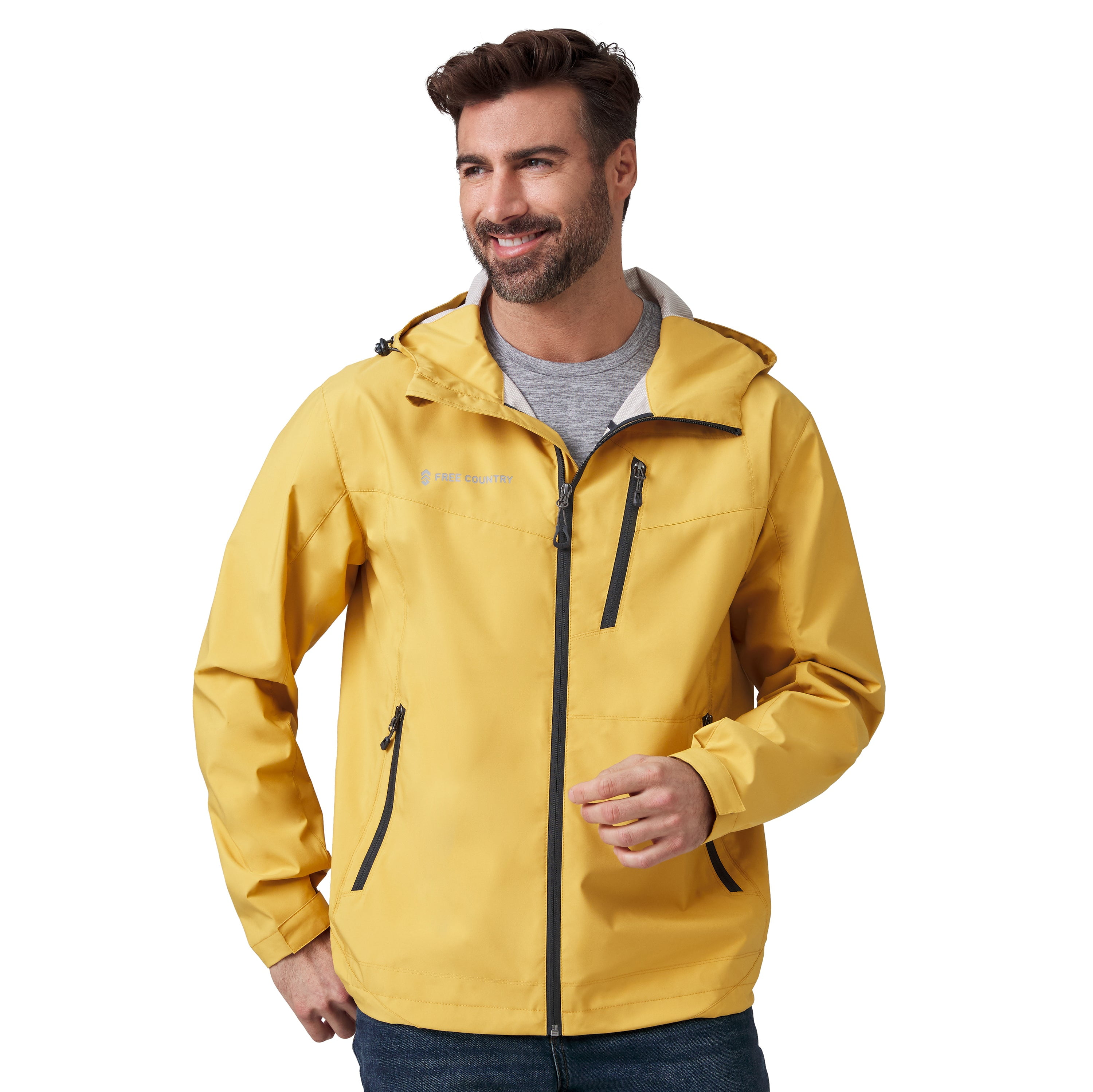 Free Country Men's Hydro Lite Status Jacket Gold Rush XL - Walmart.com