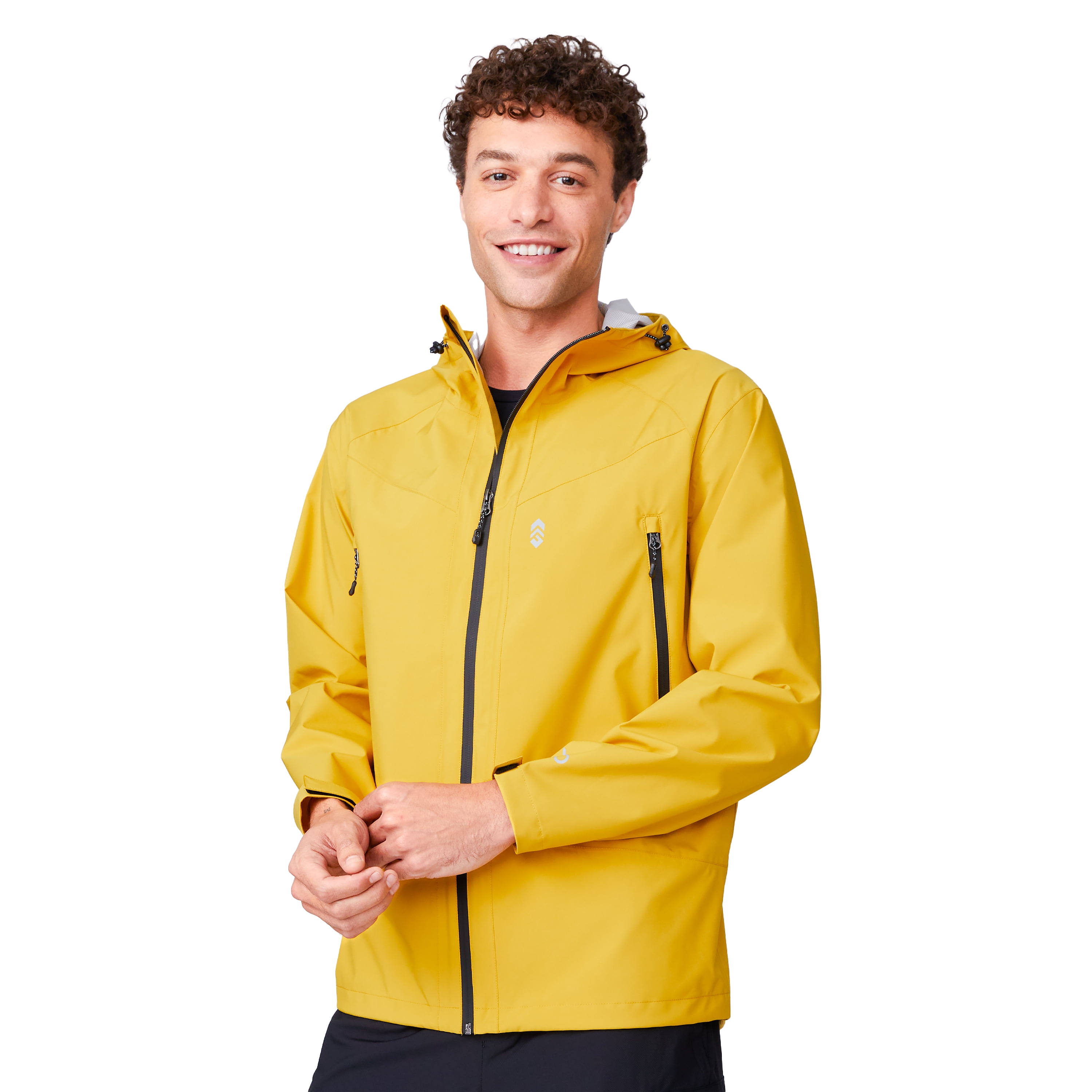 Free Country Men's Hydro Lite X2O Squall Rain Jacket Gold XL - Walmart.com