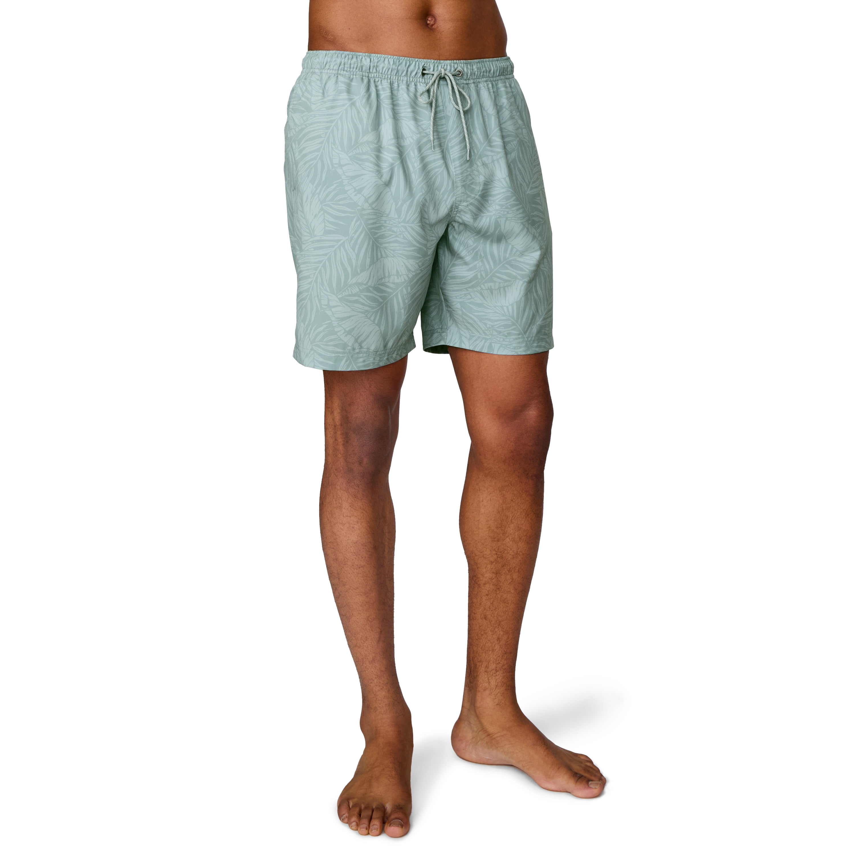 Free Country Men's Palm Heaven Swim Short Basil Palm Heaven M - Walmart.com