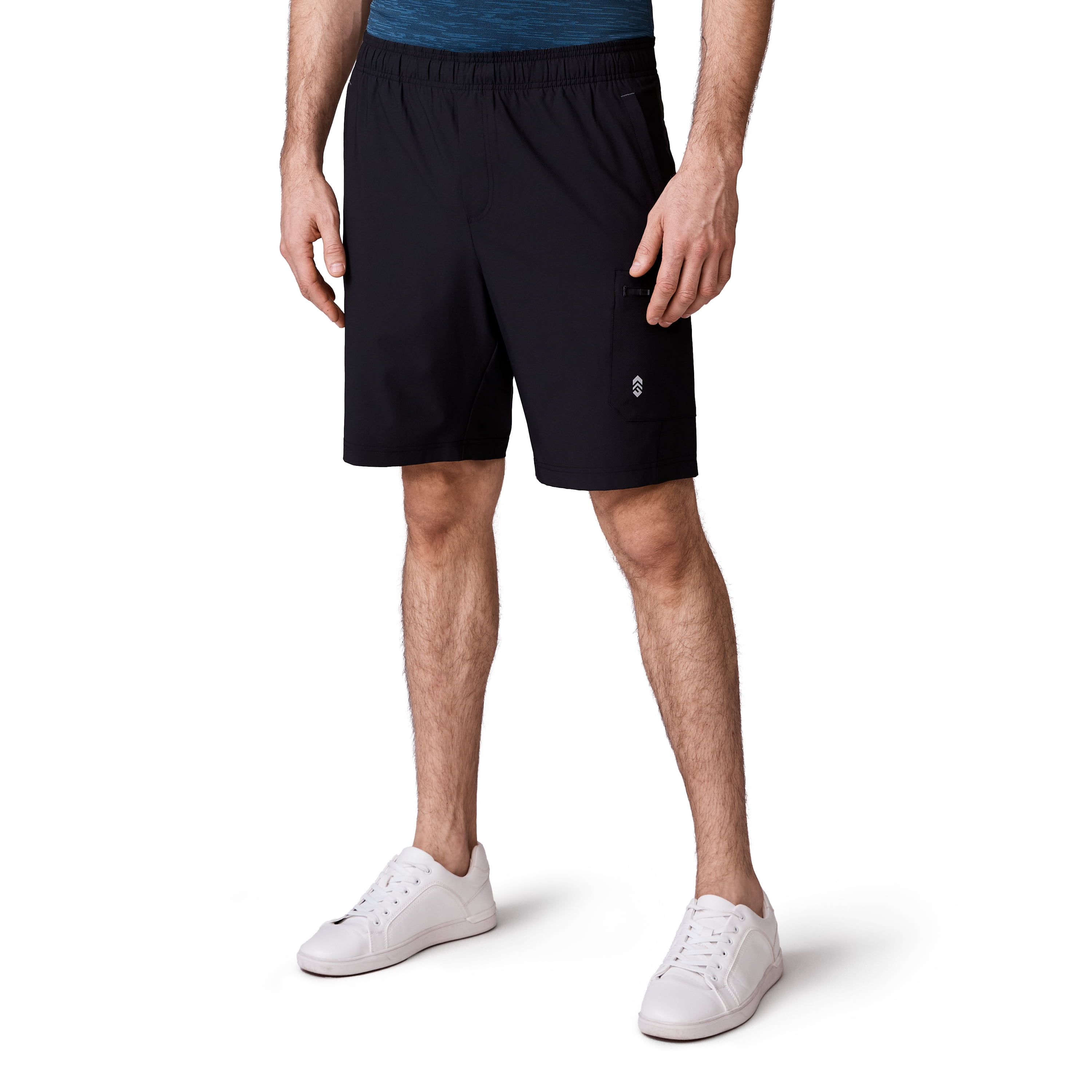 Free Country Men's Tech Stretch Short II - Black S - Walmart.com