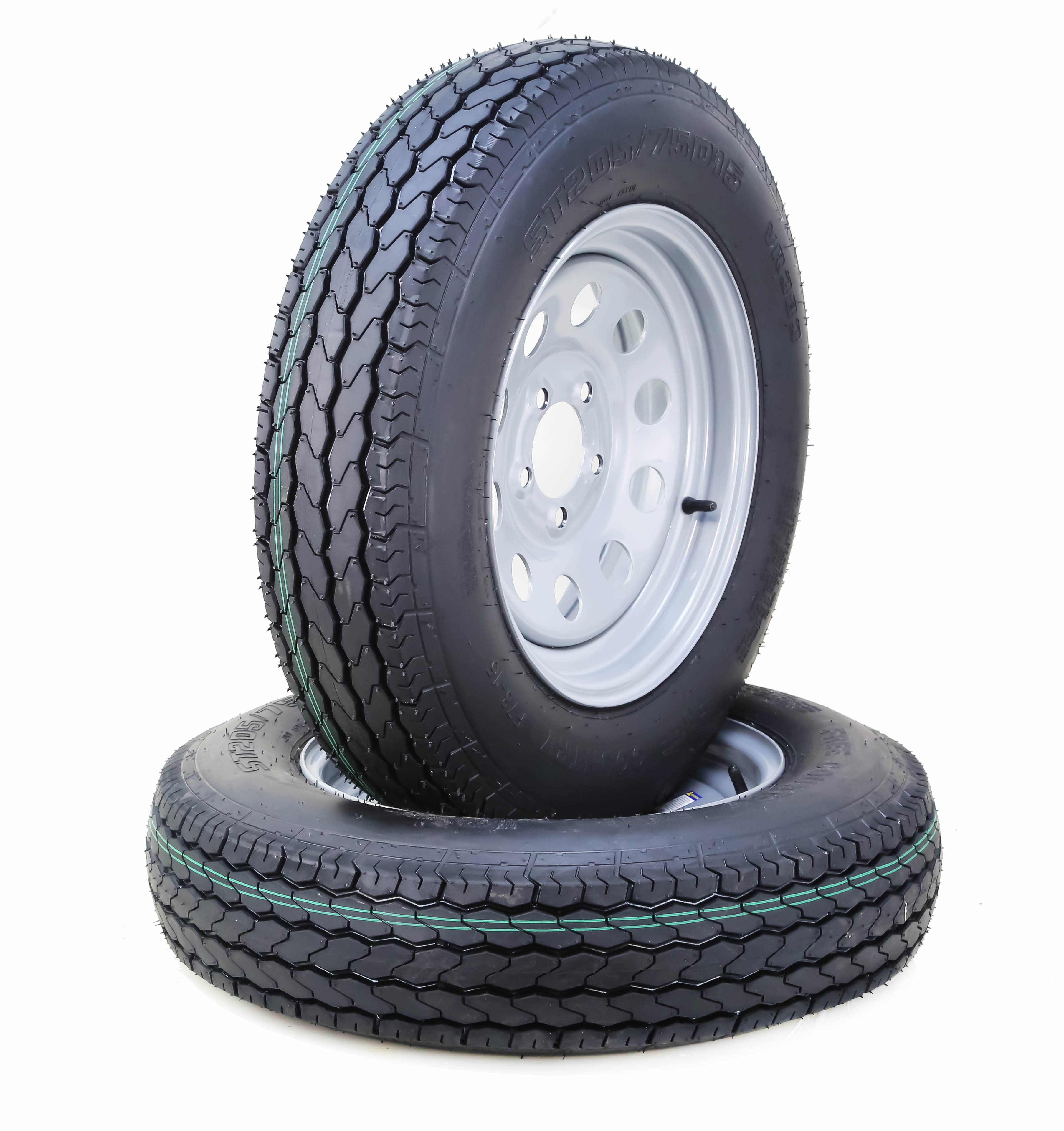 Free Country Trailer Tire Wheel Assembly St205 75d14 6 Ply C 99l 5 Lug