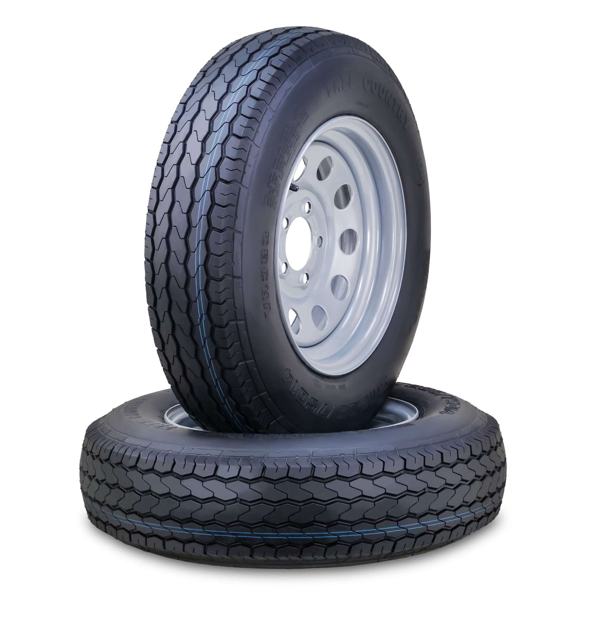 Free Country Trailer Tire Wheel Assembly ST205/75D14 6-Ply C 99L 5 Lug ...