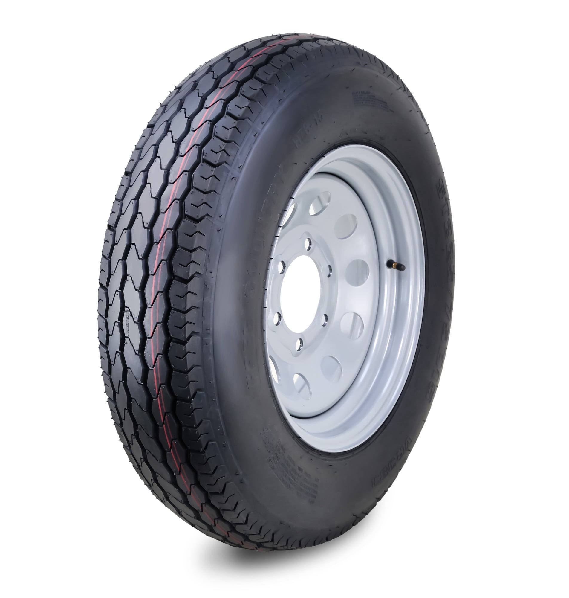 Free Country Trailer Tire Wheel Assembly ST225/75D15 8-Ply D 113L 6 Lug ...
