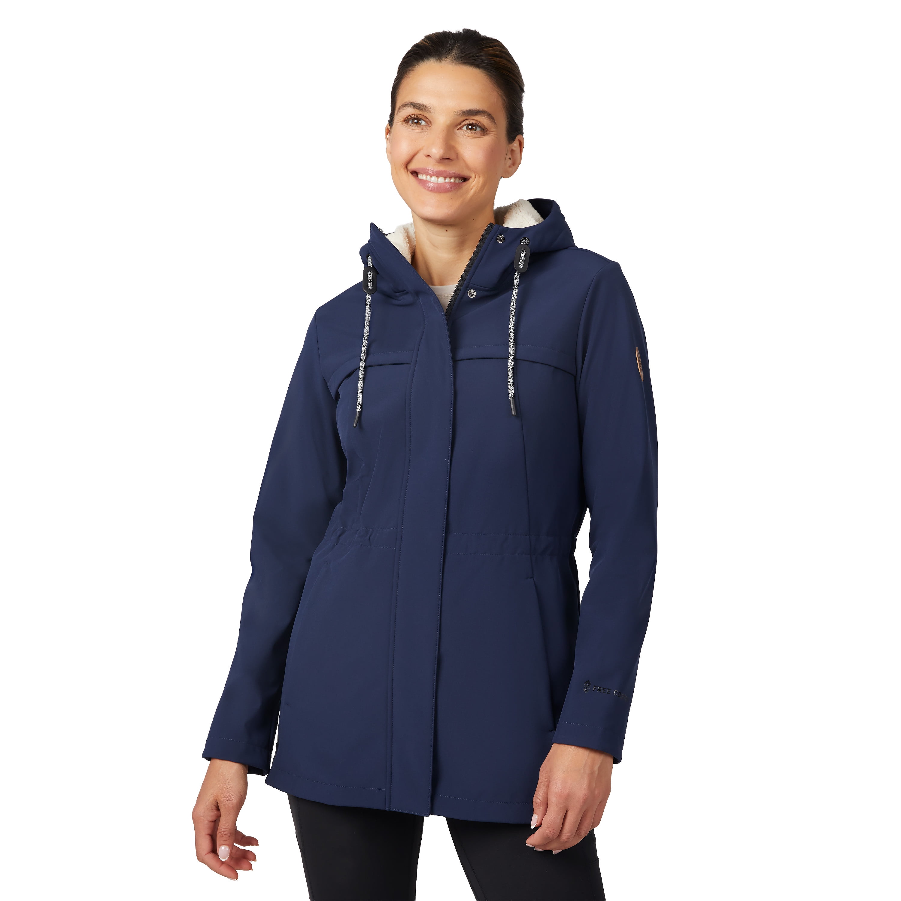 Free Country Women’s FreeCycle® Long Super Softshell® Jacket Midnight M ...