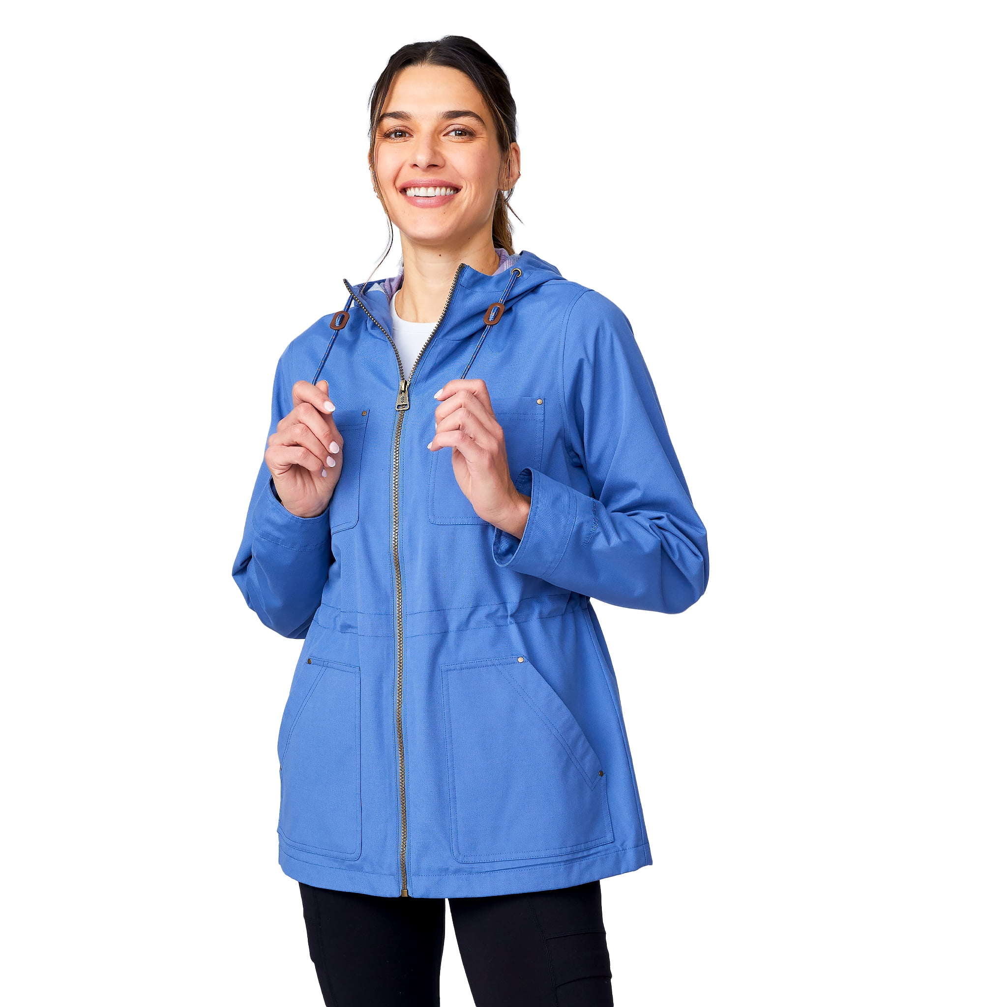 Free Country Women's Lightweight Cascade Canvas Jacket Chambray M ...