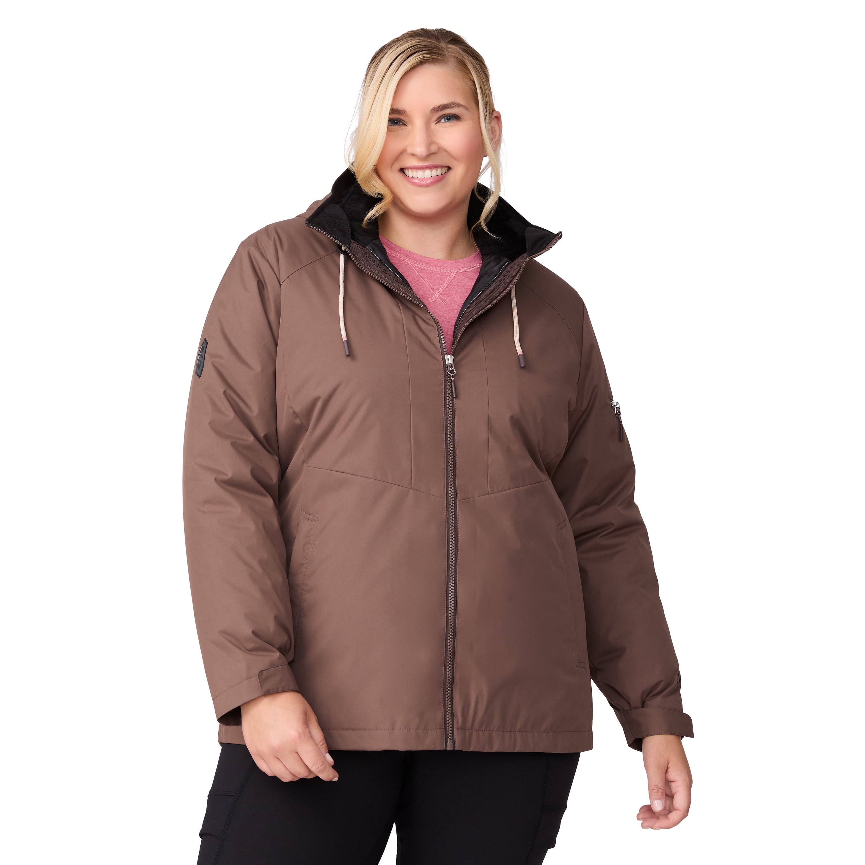 Free Country Women's Plus Size Back of Bell 3-in-1 Systems Jacket ...