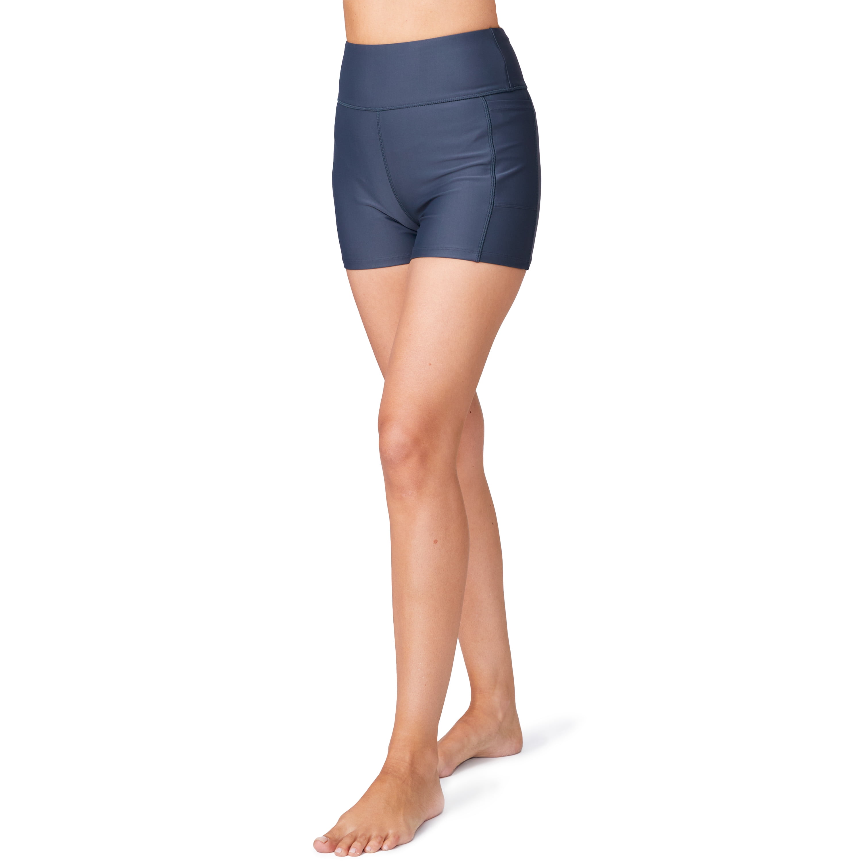 Free Country Women's Swim Biker Short Shadow L - Walmart.com
