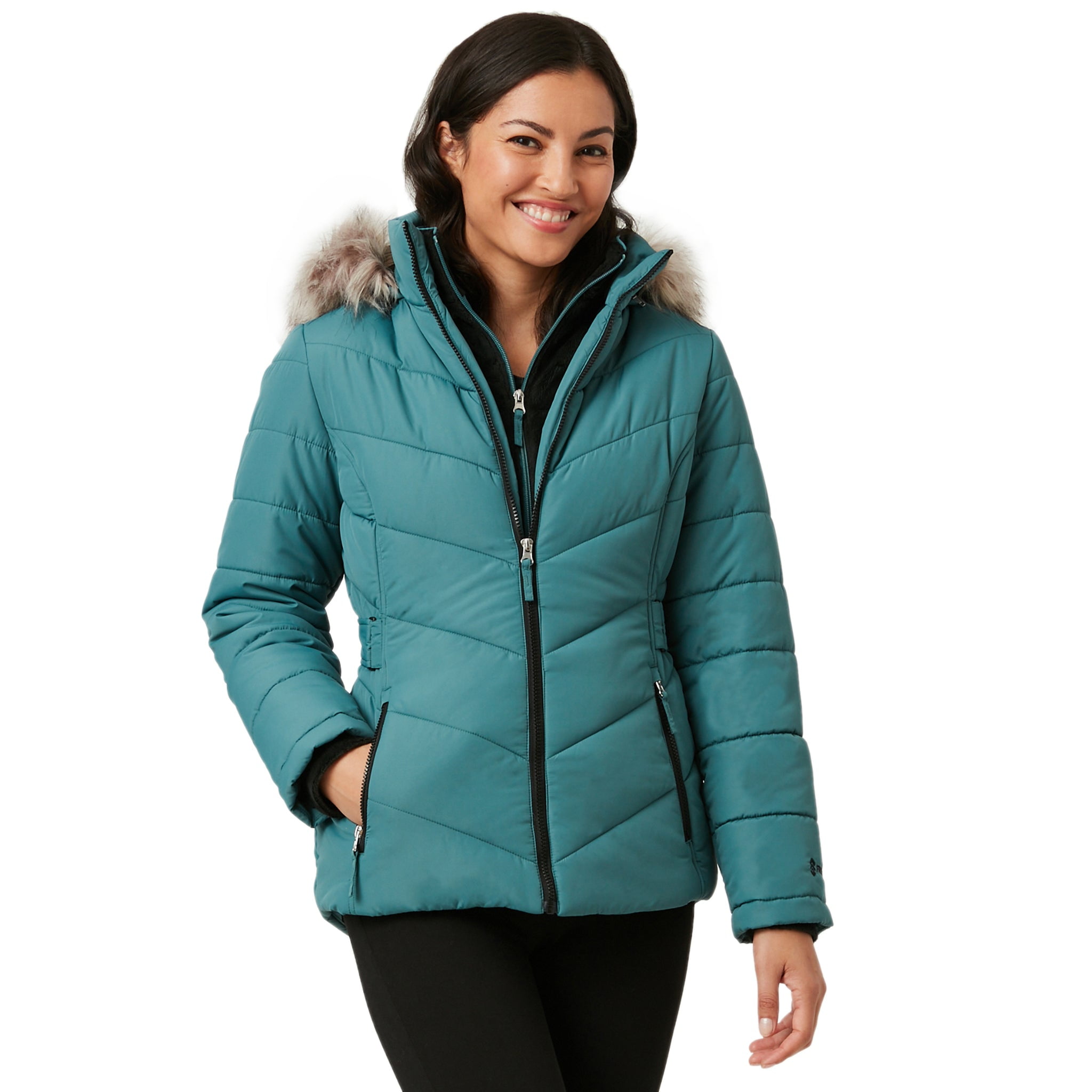 Free Country Women's Unstoppable II Poly Air Touch Jacket Basil M ...