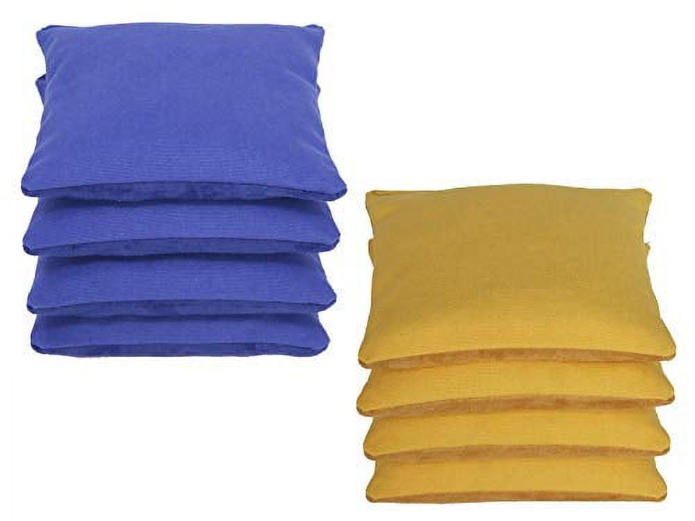 Free Donkey Sports. Pro-Style Cornhole Bags - 4 Yellow & 4 Royal Blue ...