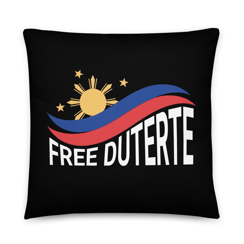 Free Duterte DU30 Basic Pillow, I Stand For Duterte (22″×22″) - Walmart.com